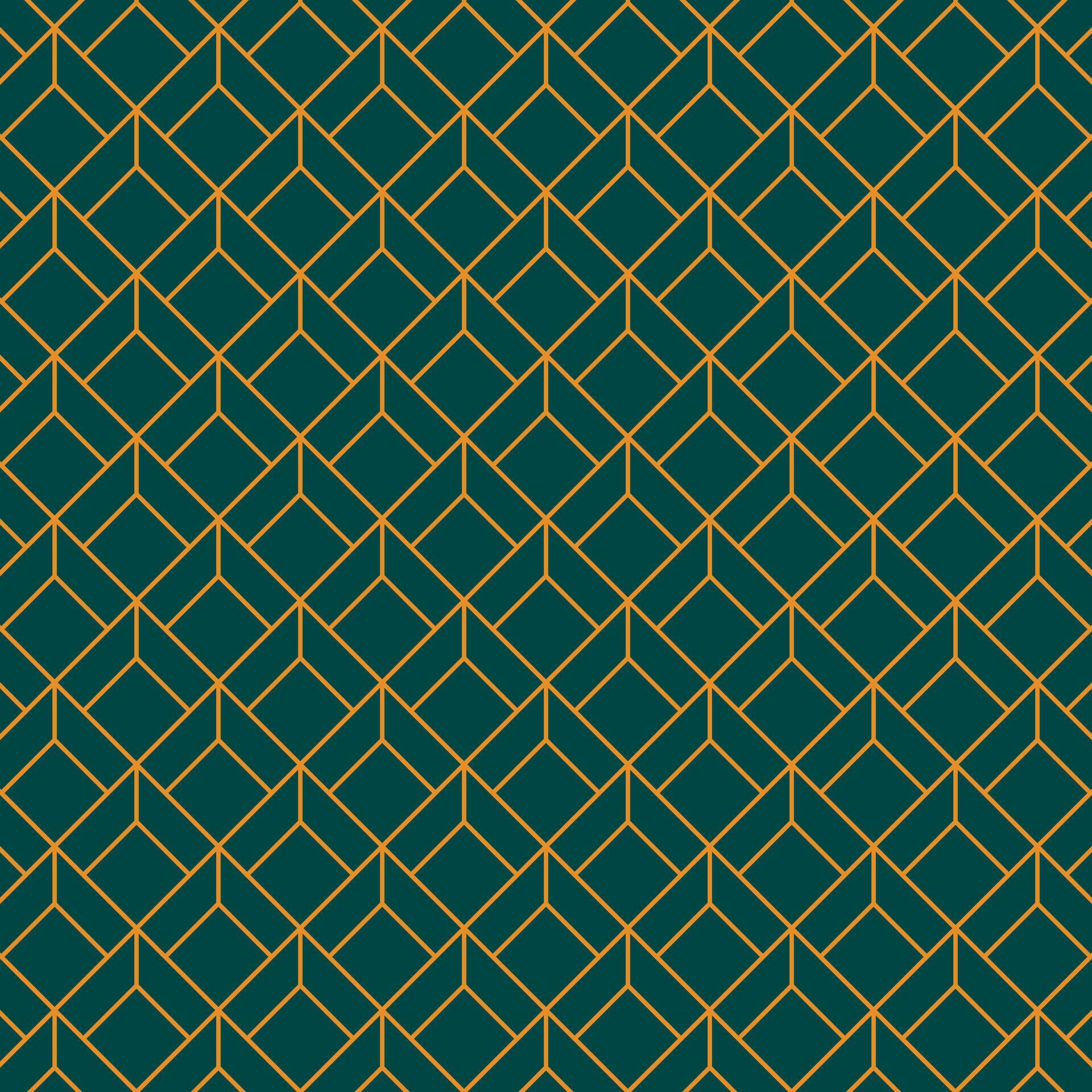 Abstract Geometric Lines Pattern With Cubes On Green Background 41177961 Vector Art At Vecteezy