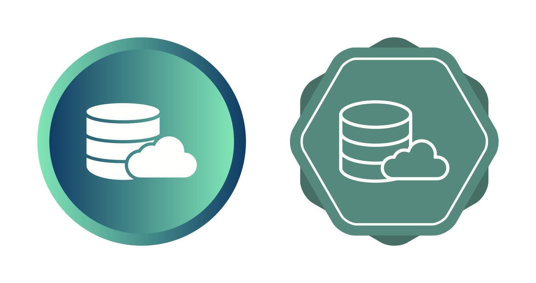 Cloud Database Vector Icon 41179165 Vector Art at Vecteezy