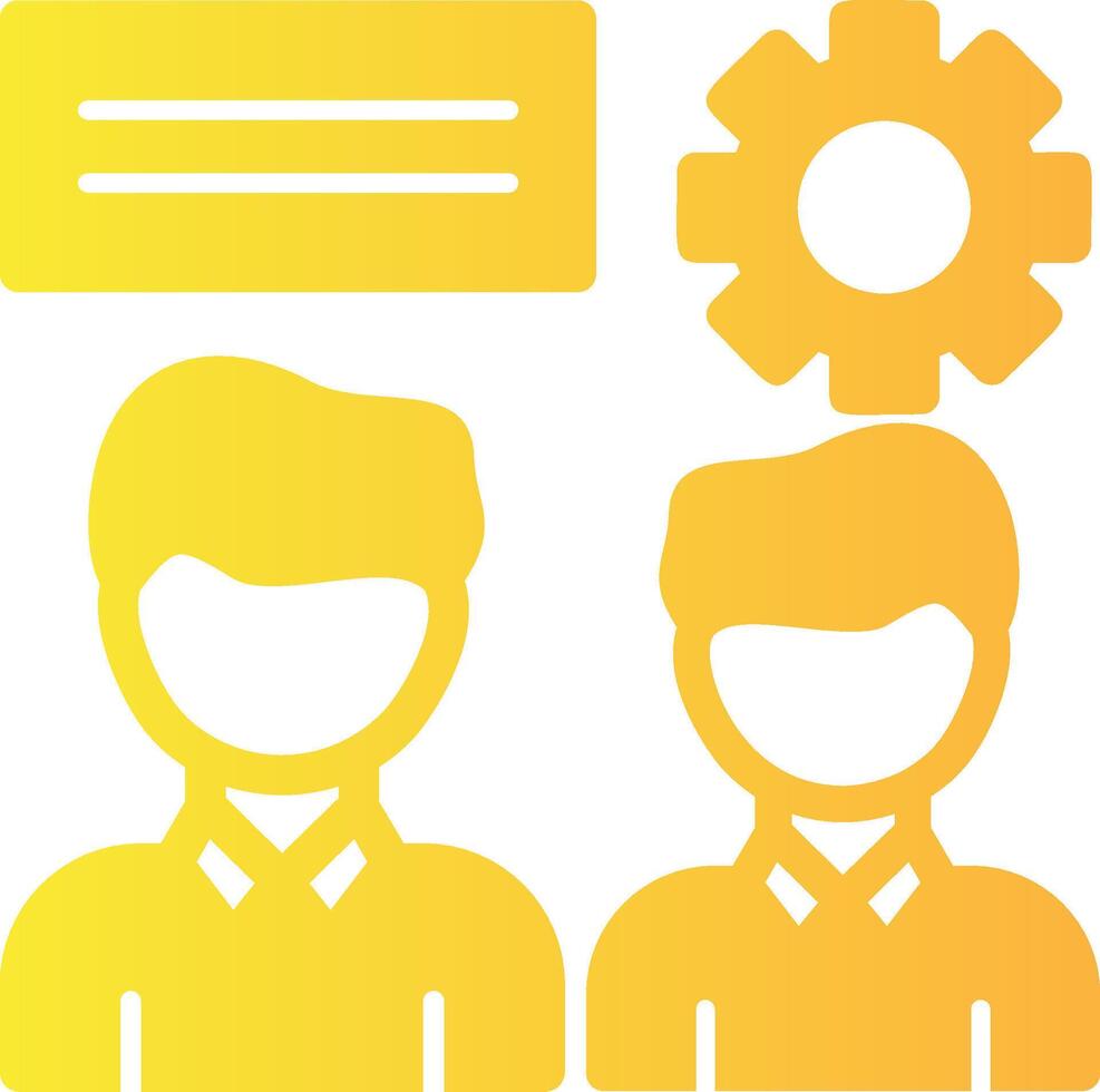 Collaboration Solid Multi Gradient Icon 41184474 Vector Art at Vecteezy