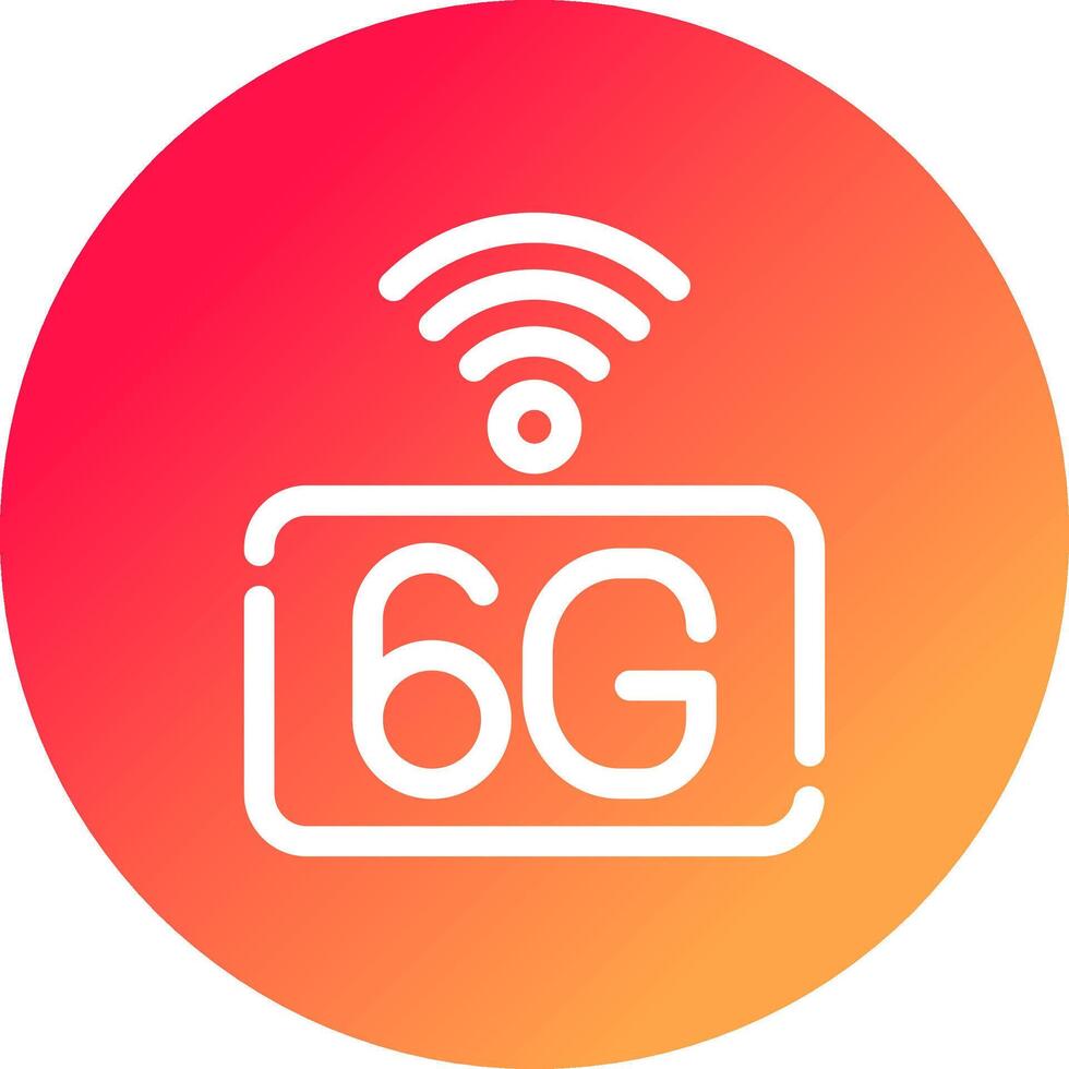 6G Network Creative Icon Design 41203799 Vector Art at Vecteezy