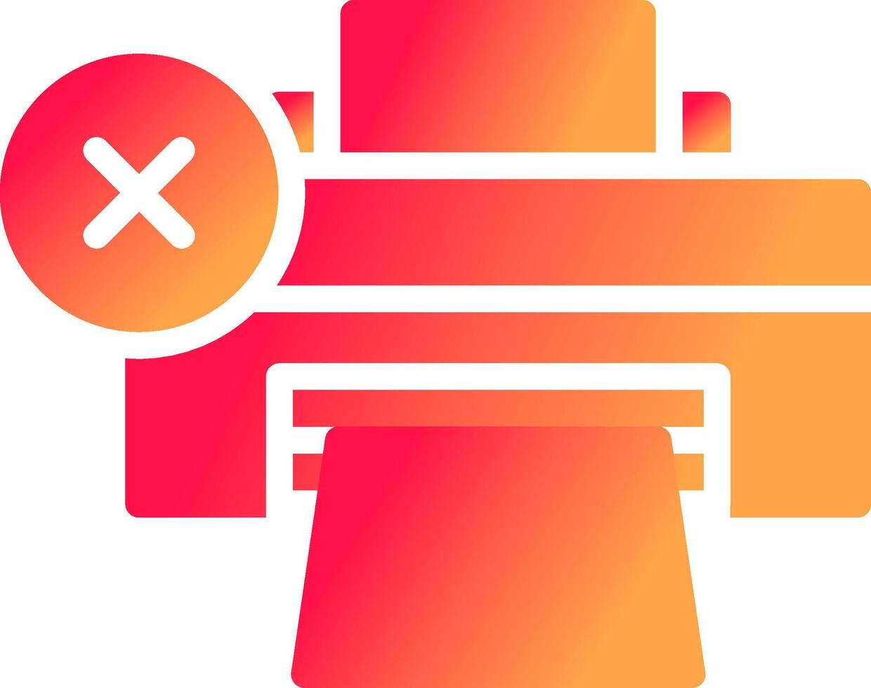 Printer Error Creative Icon Design 41246608 Vector Art at Vecteezy