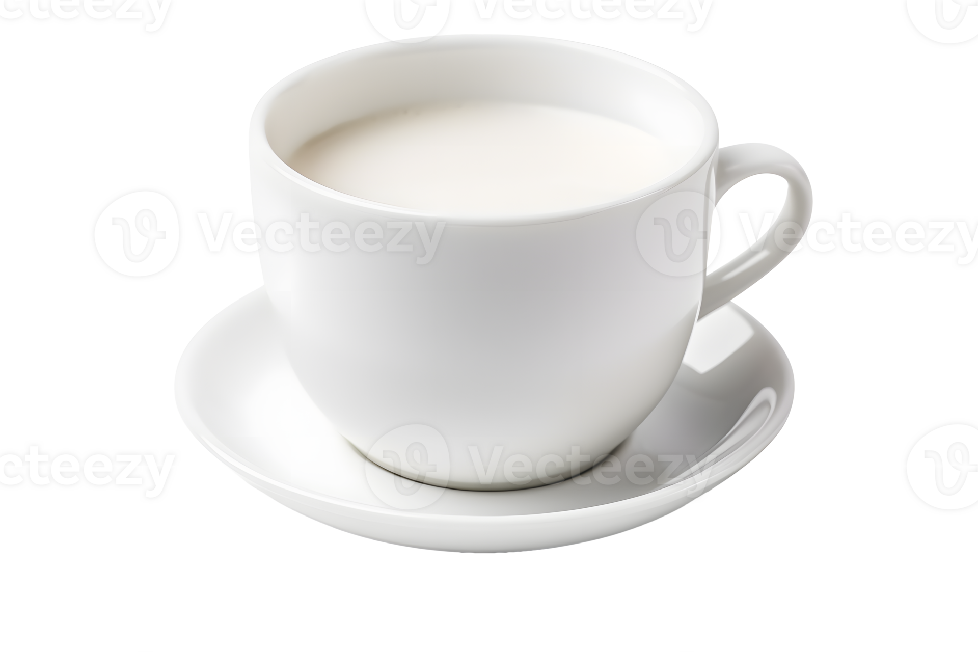 AI generated hot milk isolated on transparent background 41266602 PNG