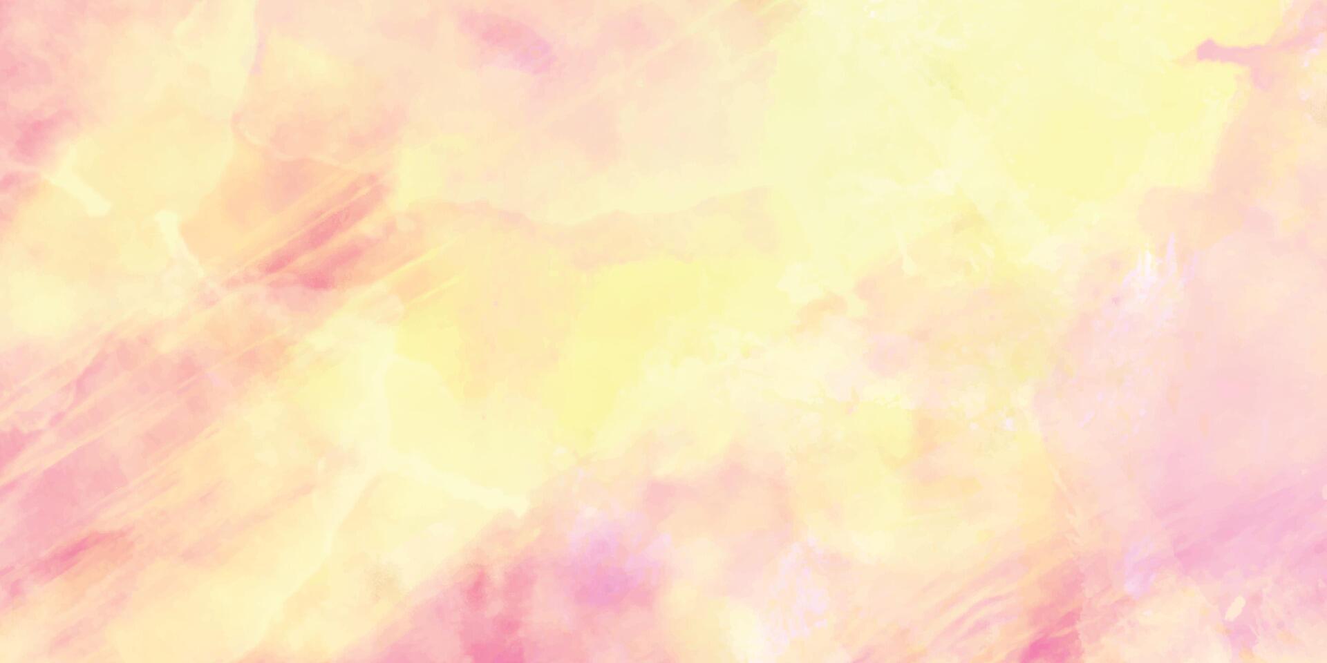Abstract colorful background. Pink, yellow watercolor Background ...