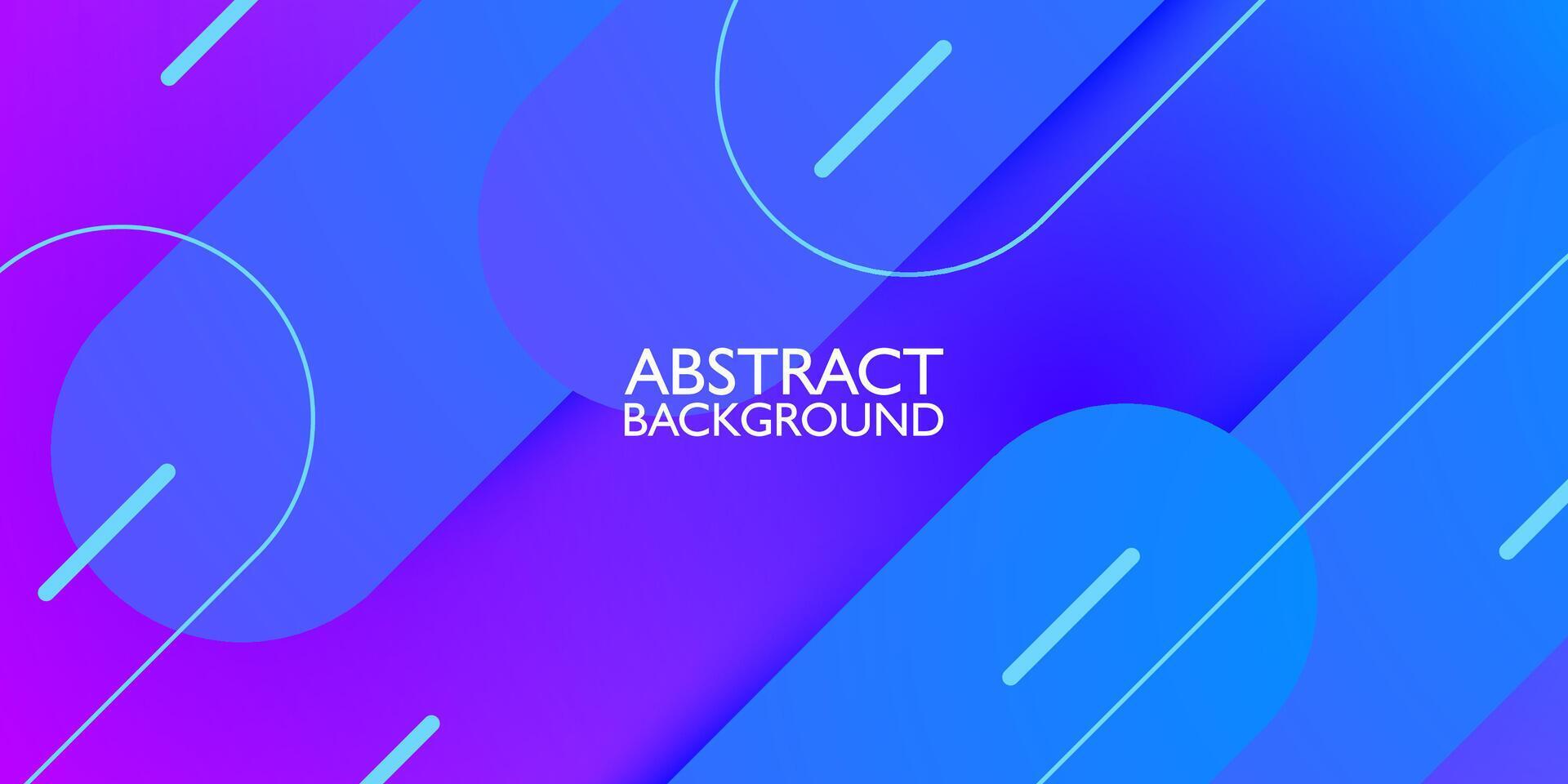 Abstract Colorful Blue And Purple Gradient Illustration Background With 3d Look Rectangle Purple