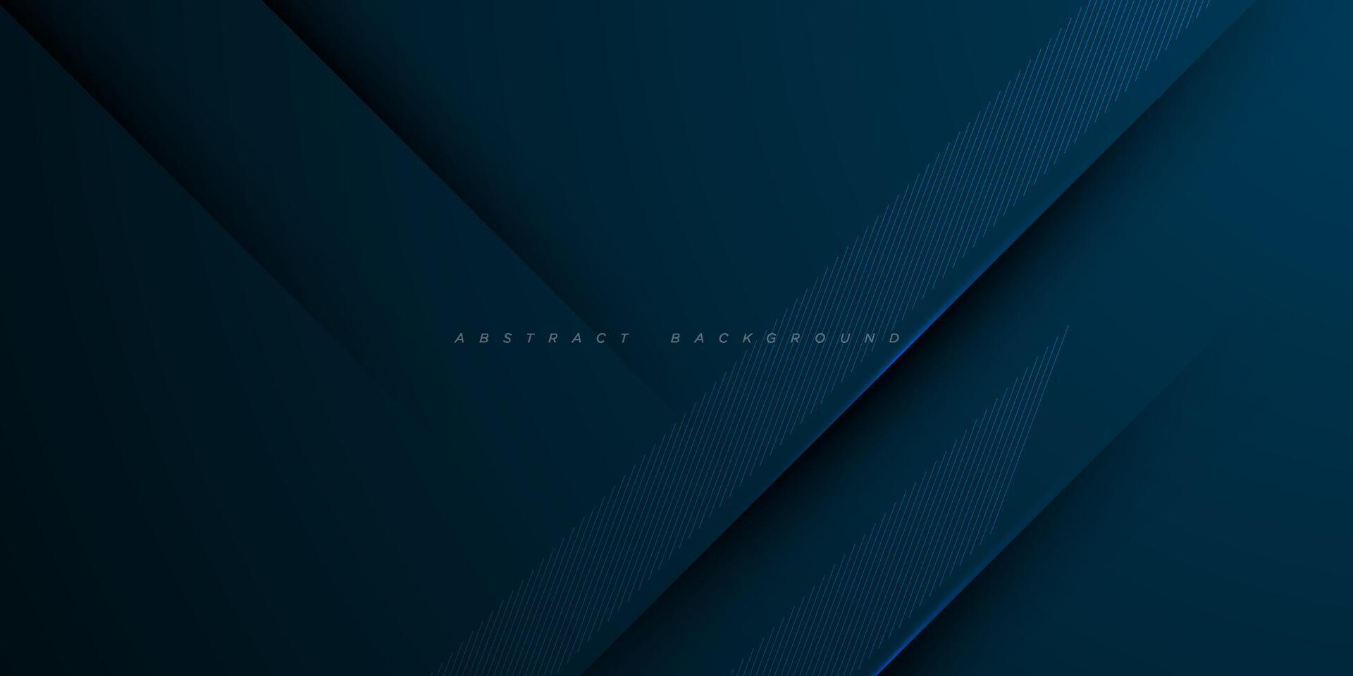 Dark blue dynamic abstract vector background with simple shadow pattern. Modern creative ...