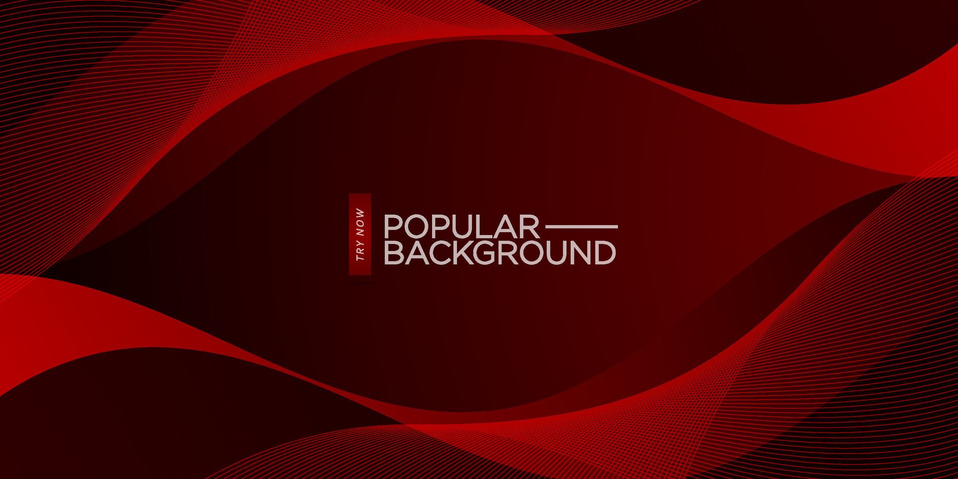 Futuristic Dark Red Wave Color Background With Realistic Shadow And Wavy Line Pattern Design