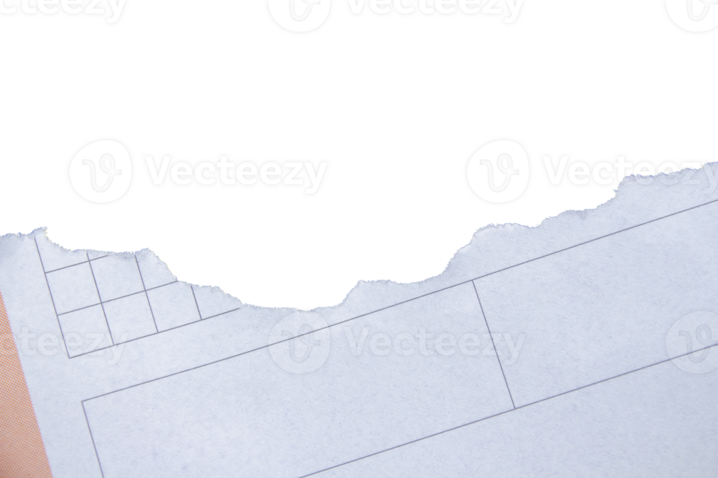 rasgado branco rasgado papel isolado em transparente fundo. rasgado papel. Projeto elemento ...