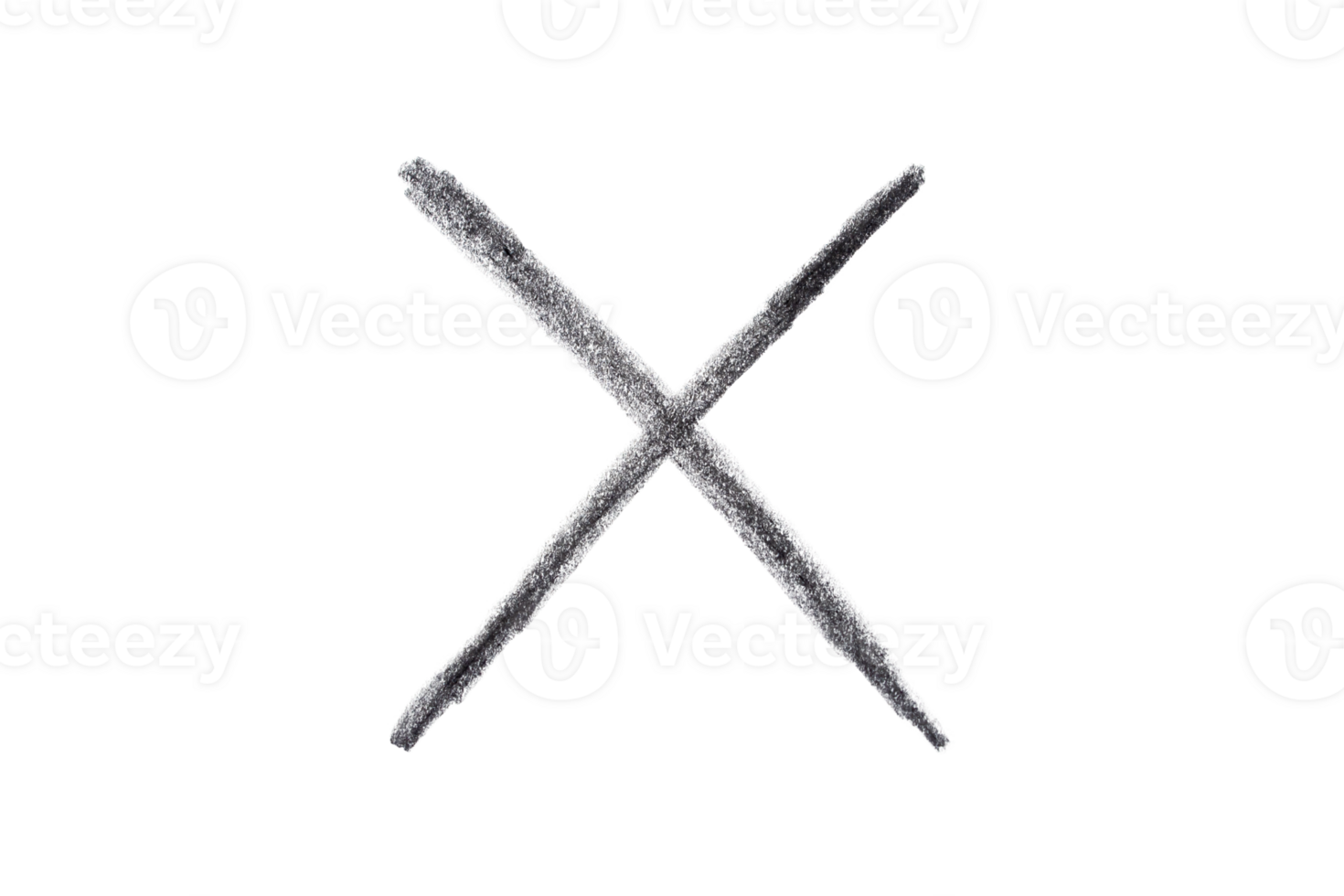 Charcoal hand drawn x sign on white paper 41273232 PNG Charcoal hand drawn x sign on white paper 41273232 PNG
