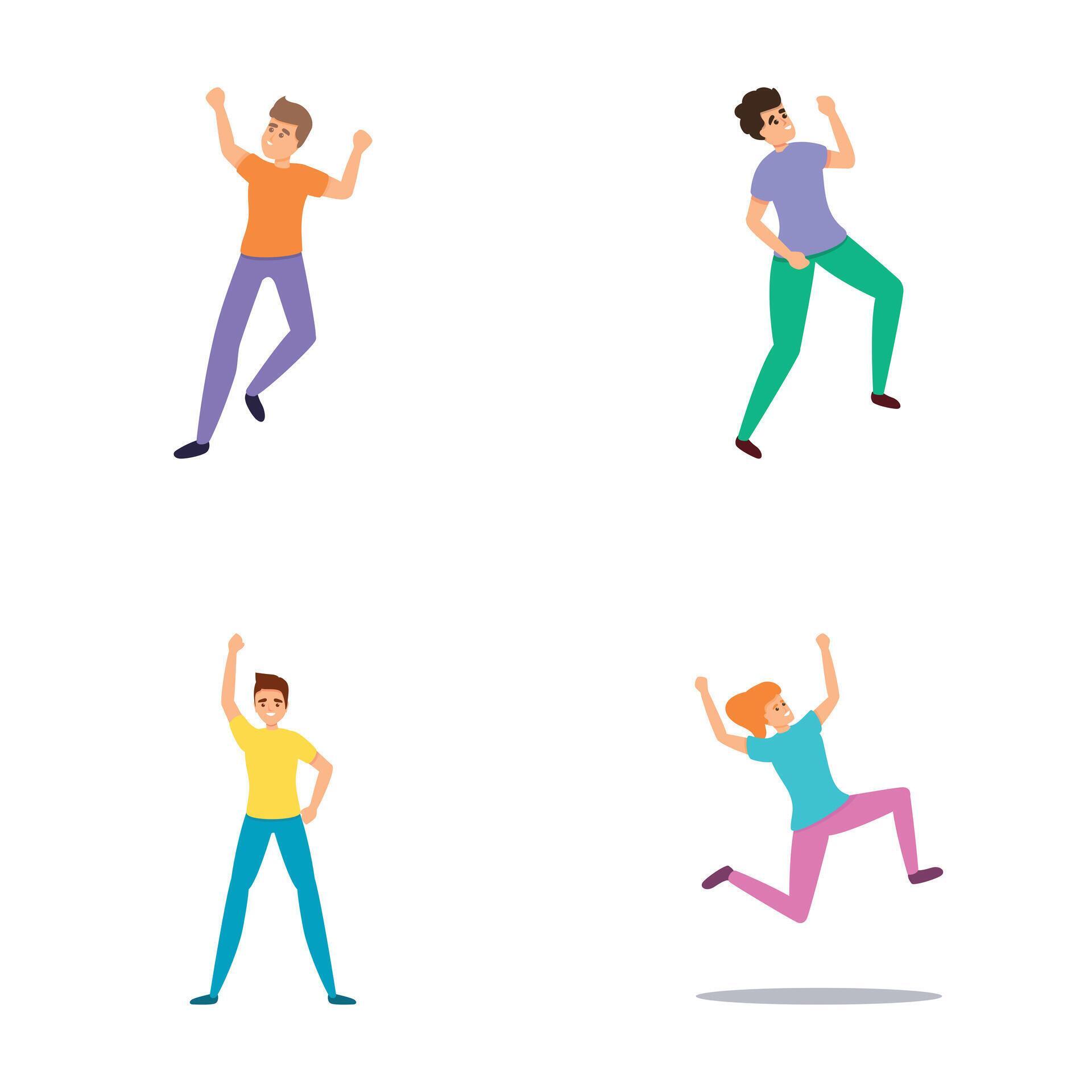 Hyperactivity icons set cartoon vector. Attention deficit hyperactivity ... Hyperactivity icons set cartoon vector. Attention deficit hyperactivity ...