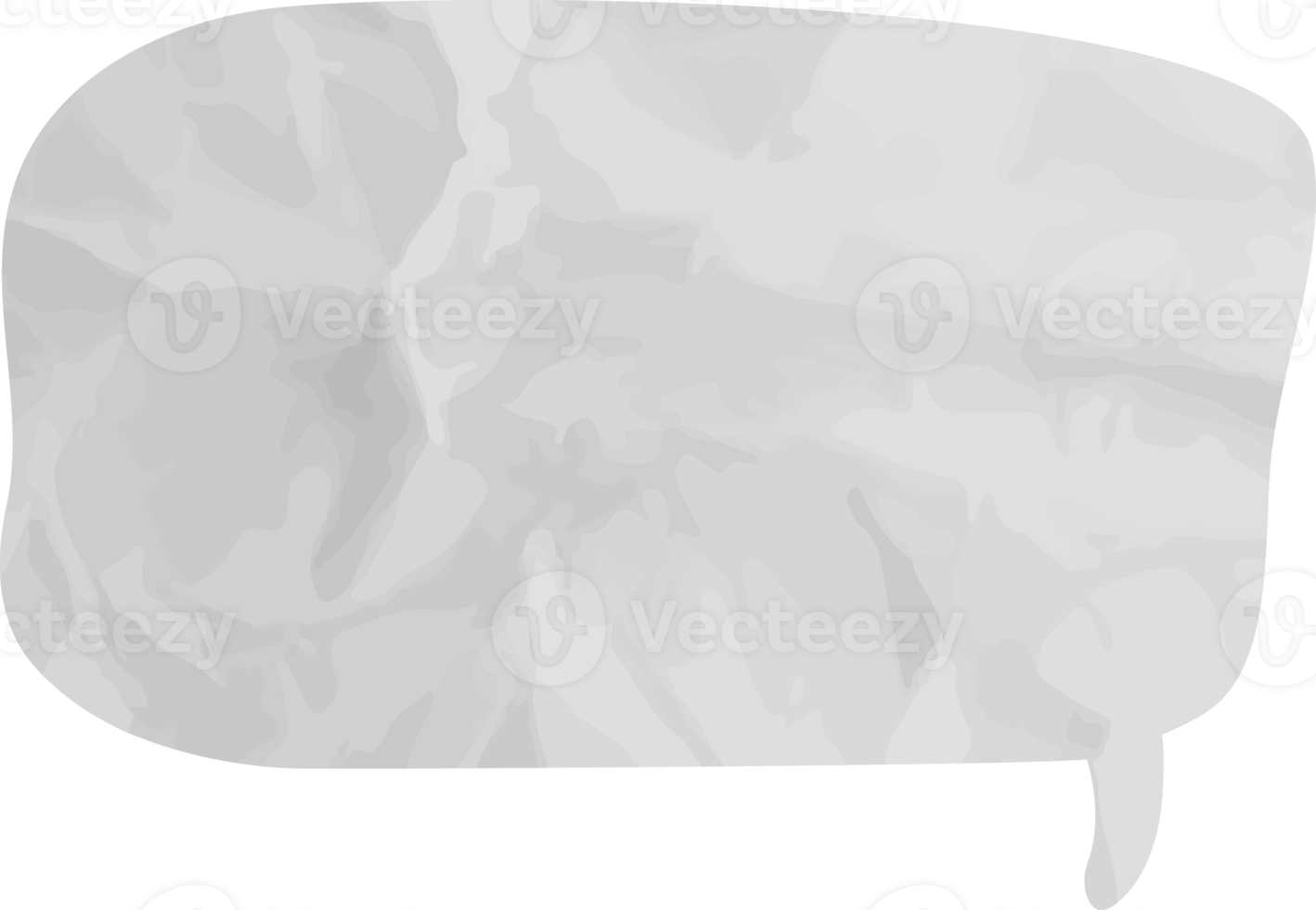 Old Paper Speech Bubble 41276843 Png