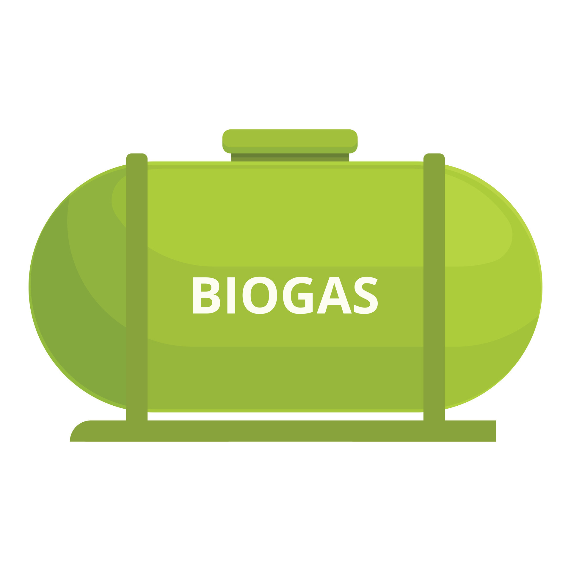 biogás grande tanque icono dibujos animados vector. bio combustible planta 41277235 Vector en ...