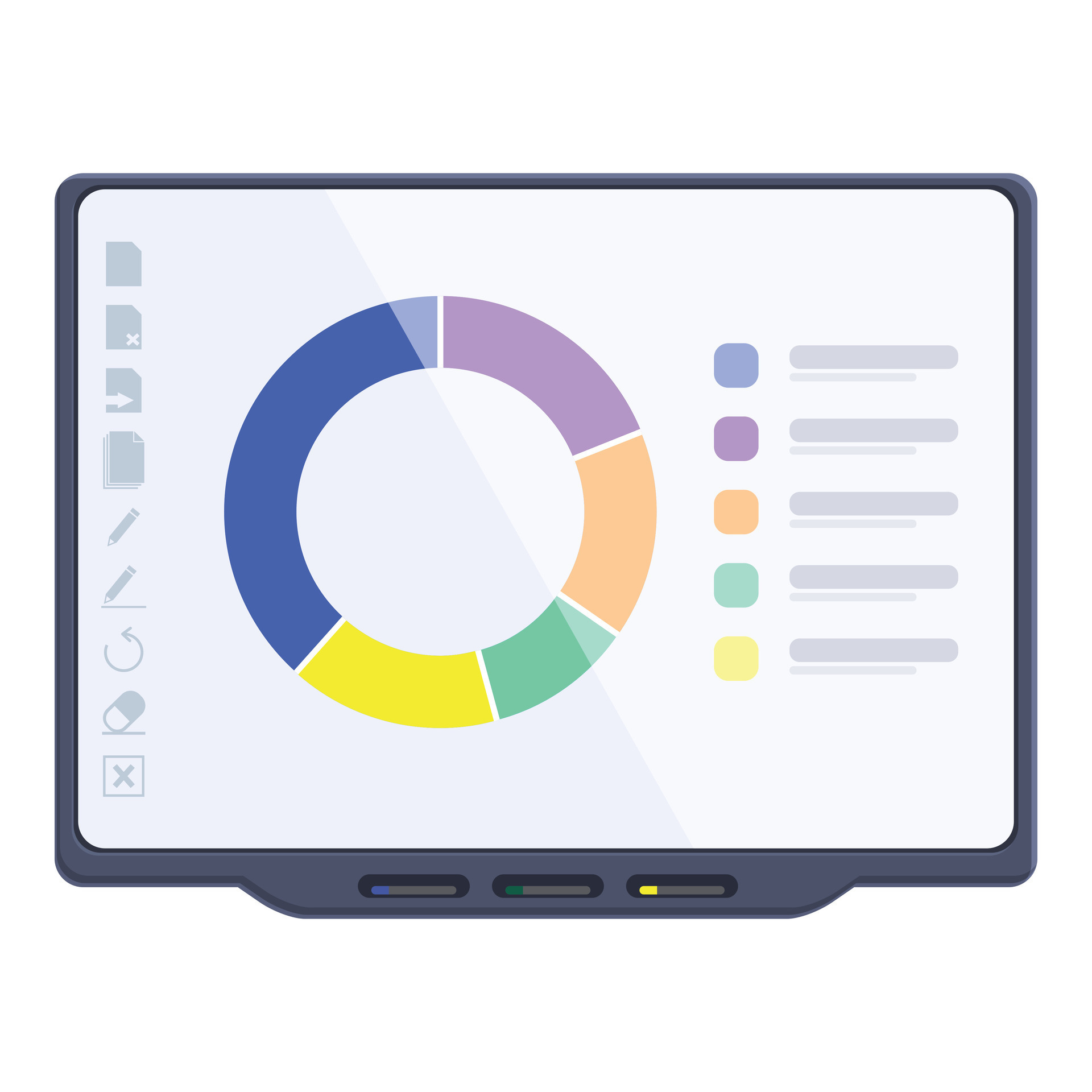 Interactive board icon cartoon vector. Smart digital display 41277951 ... Interactive board icon cartoon vector. Smart digital display 41277951 ...