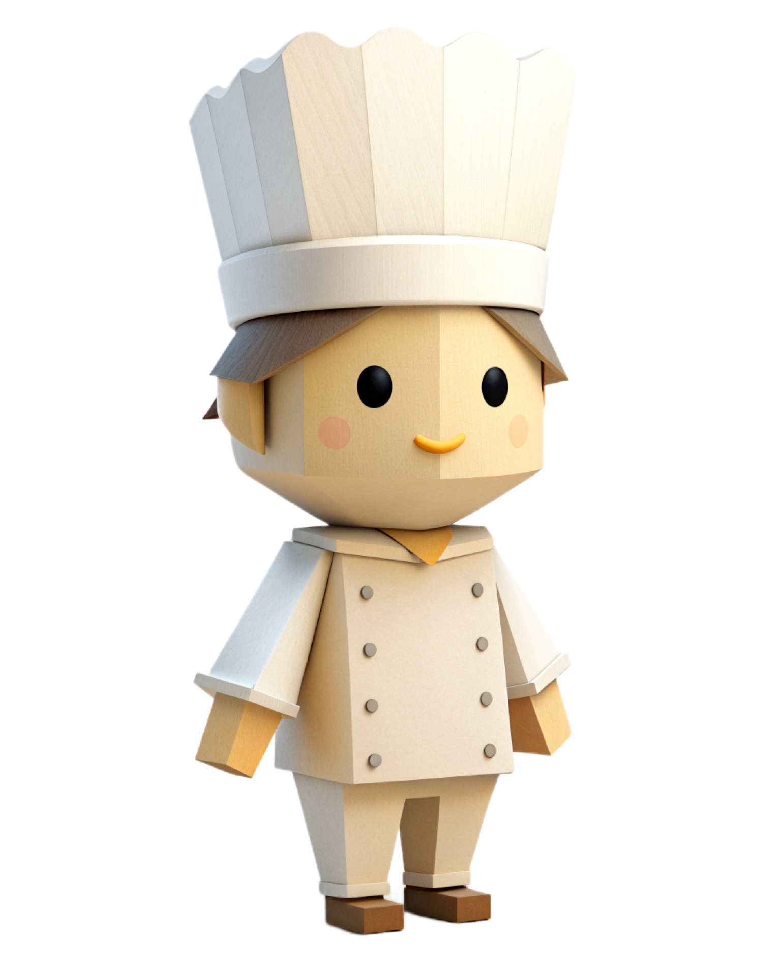 AI generated 3d cute chef cartoon 41278593 PNG