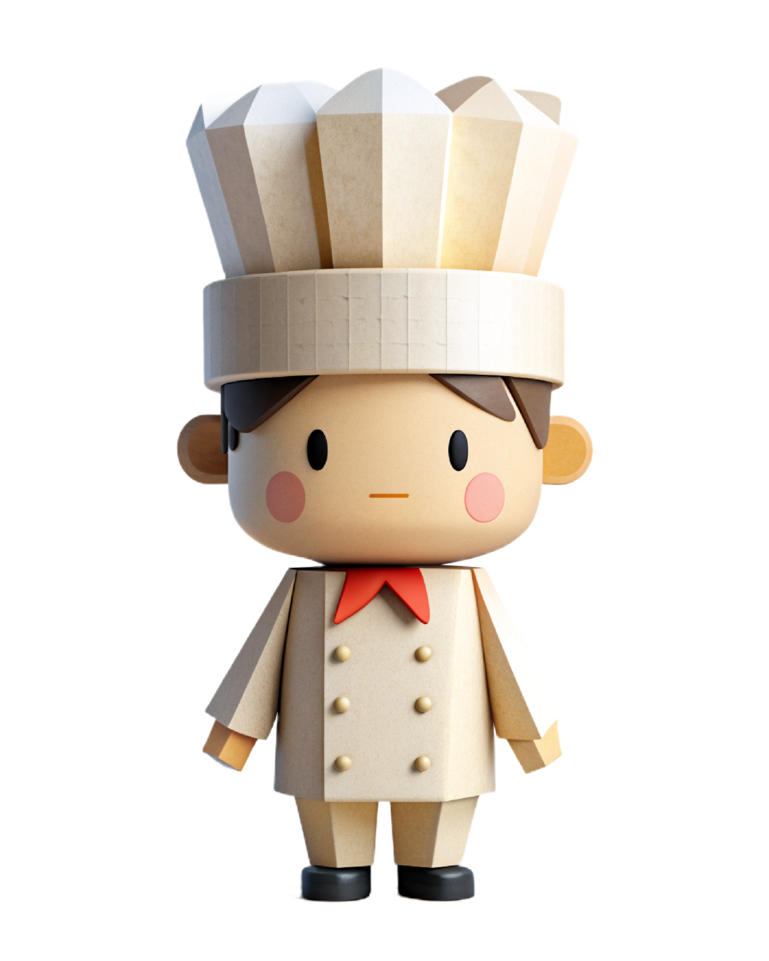 AI generated 3d cute chef cartoon 41278594 PNG