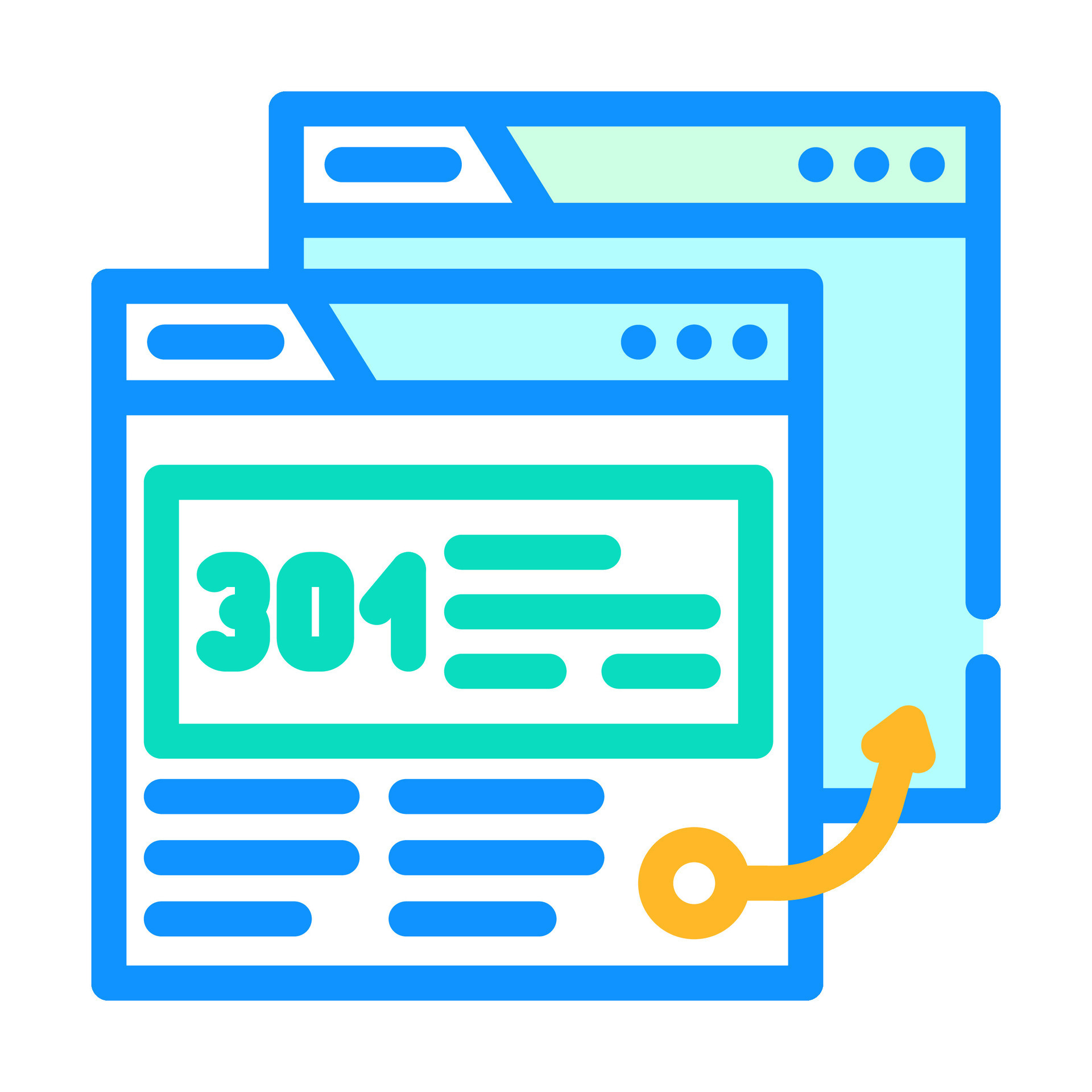 301 redirect seo color icon vector illustration 41280325 Vector Art at ... 301 redirect seo color icon vector illustration 41280325 Vector Art at ...