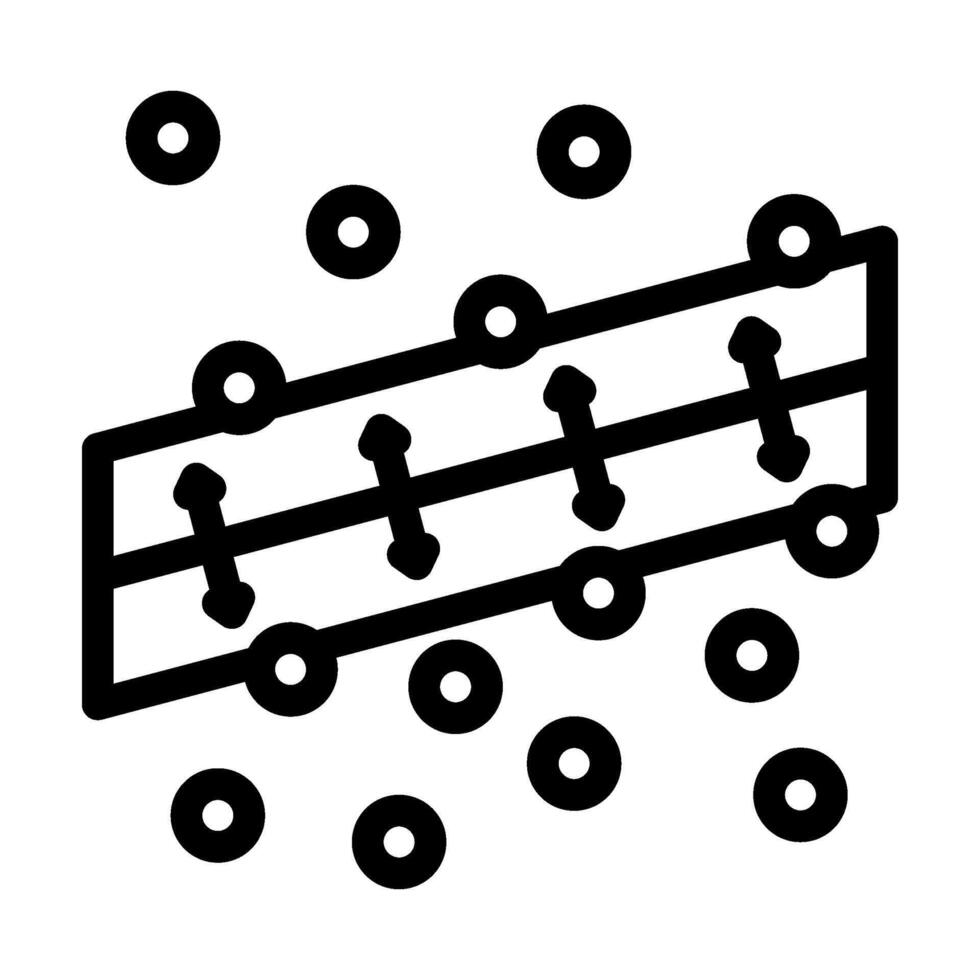 Support Machine Svm Algorithm Line Icon Vector Illustration 41280740 Vector Art At Vecteezy