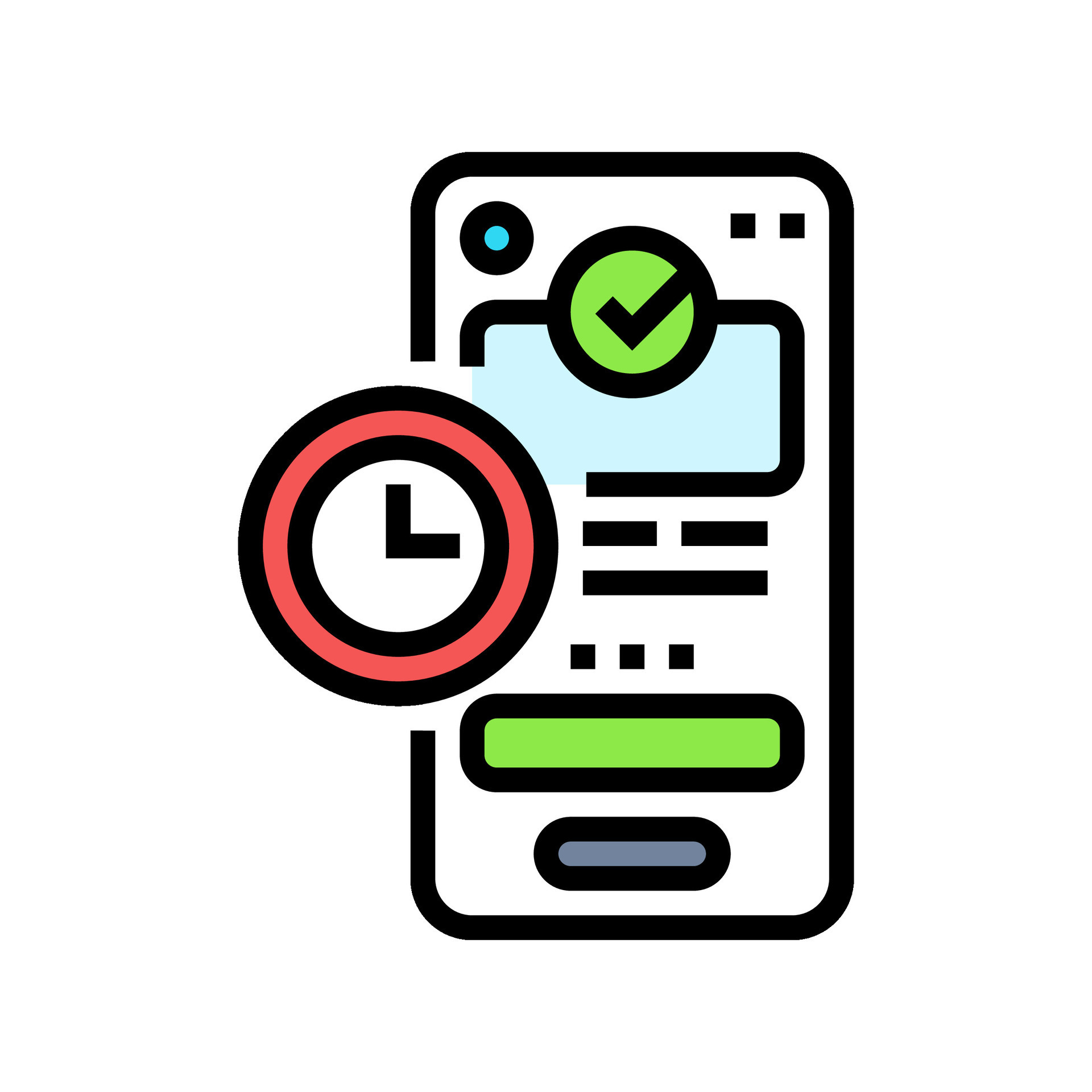 hick law ux ui design color icon vector illustration 41281585 Vector ... hick law ux ui design color icon vector illustration 41281585 Vector ...