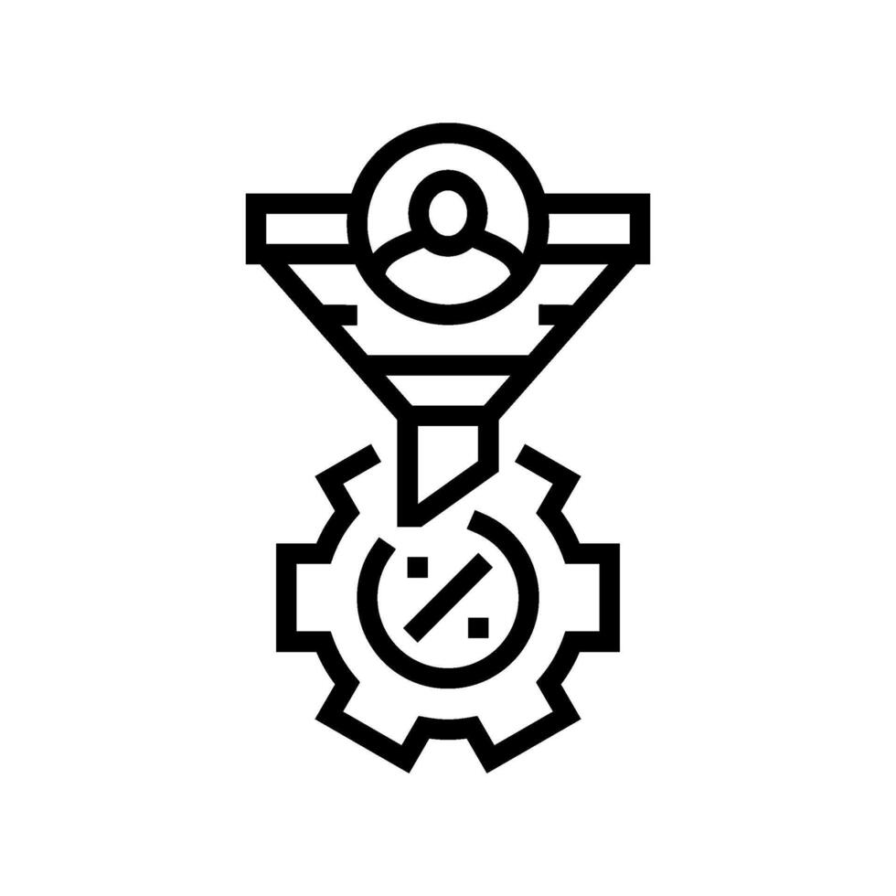 conversion rate optimization cro line icon vector illustration 41281615 ... conversion rate optimization cro line icon vector illustration 41281615 ...
