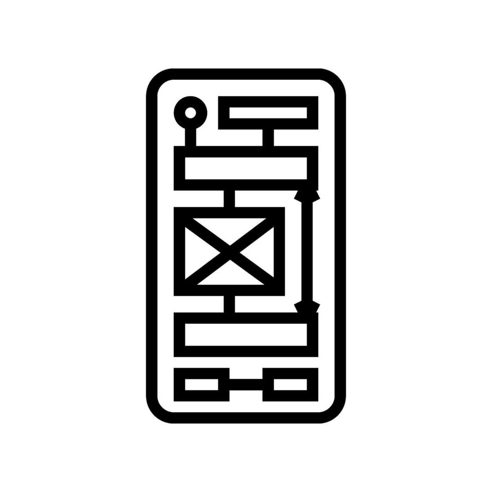 white space ux ui design line icon vector illustration 41281617 Vector ...