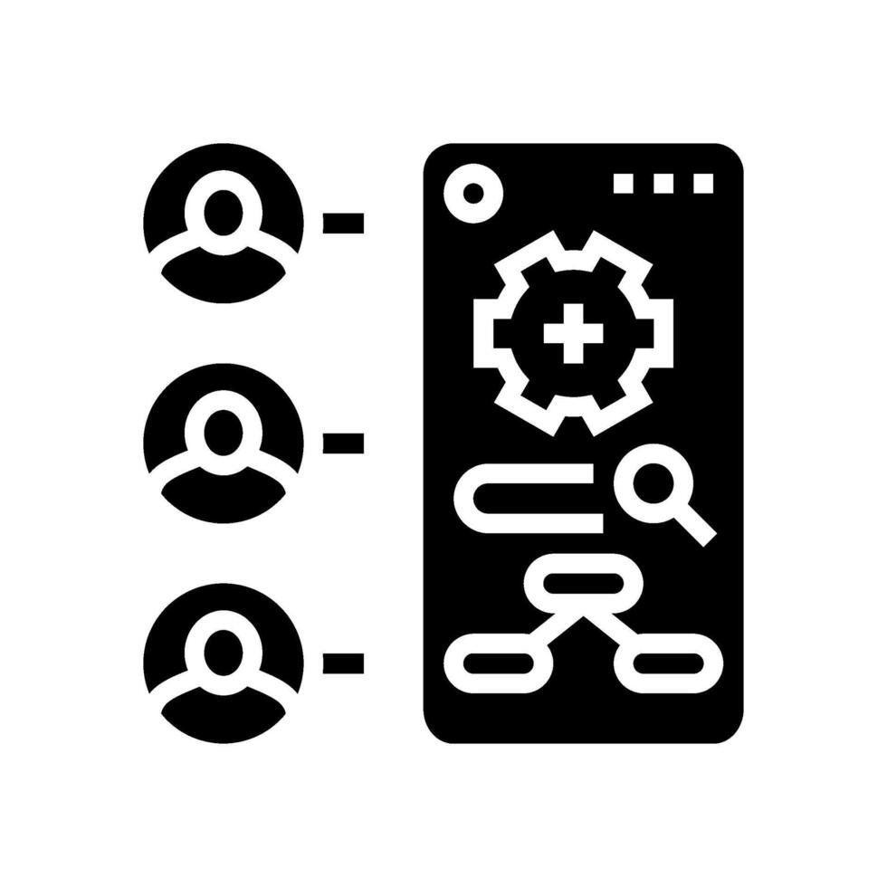 contextual inquiry ux ui design glyph icon vector illustration 41281789 Vector Art at Vecteezy