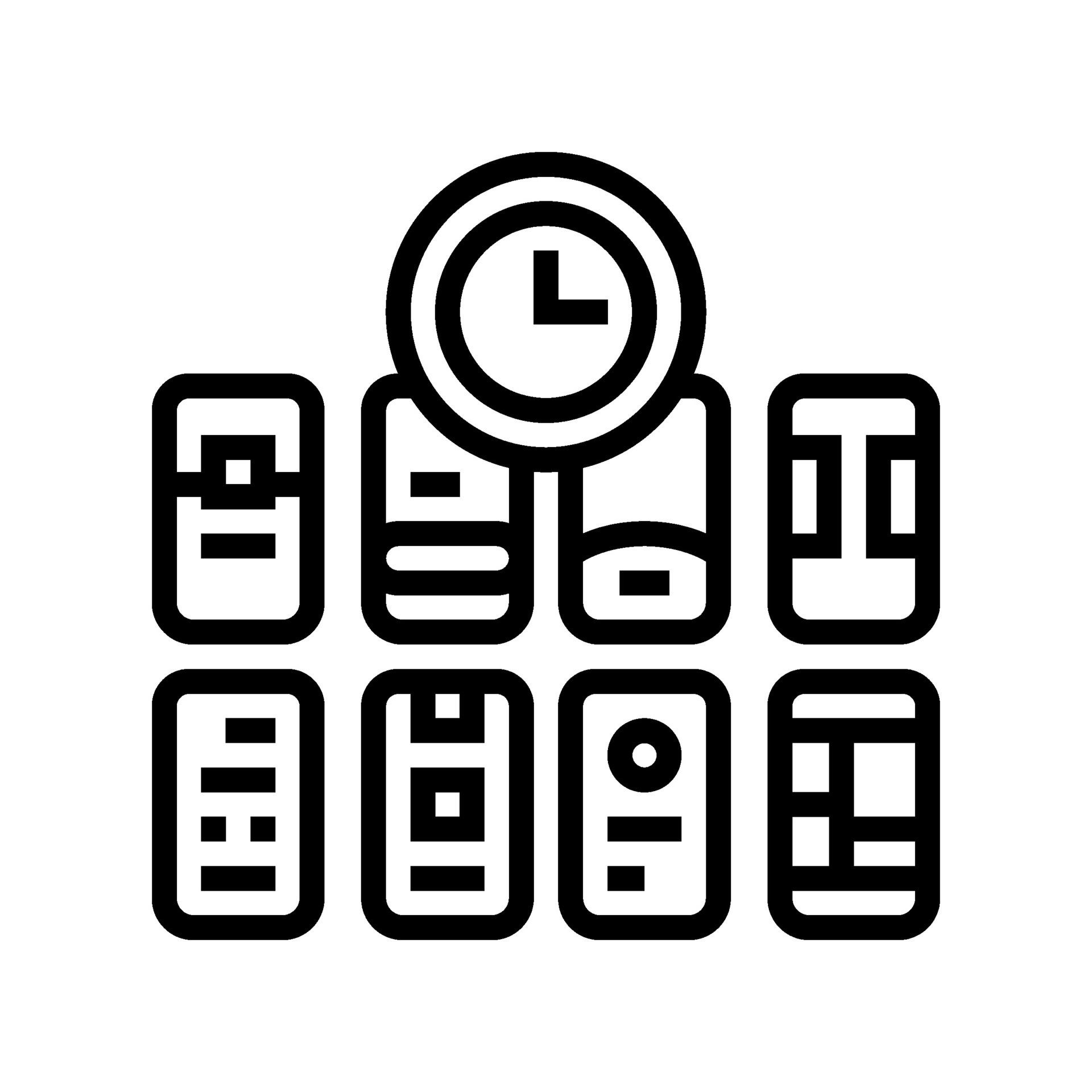 Crazy 8s Ux Ui Design Line Icon Vector Illustration 41281912 Vector Art