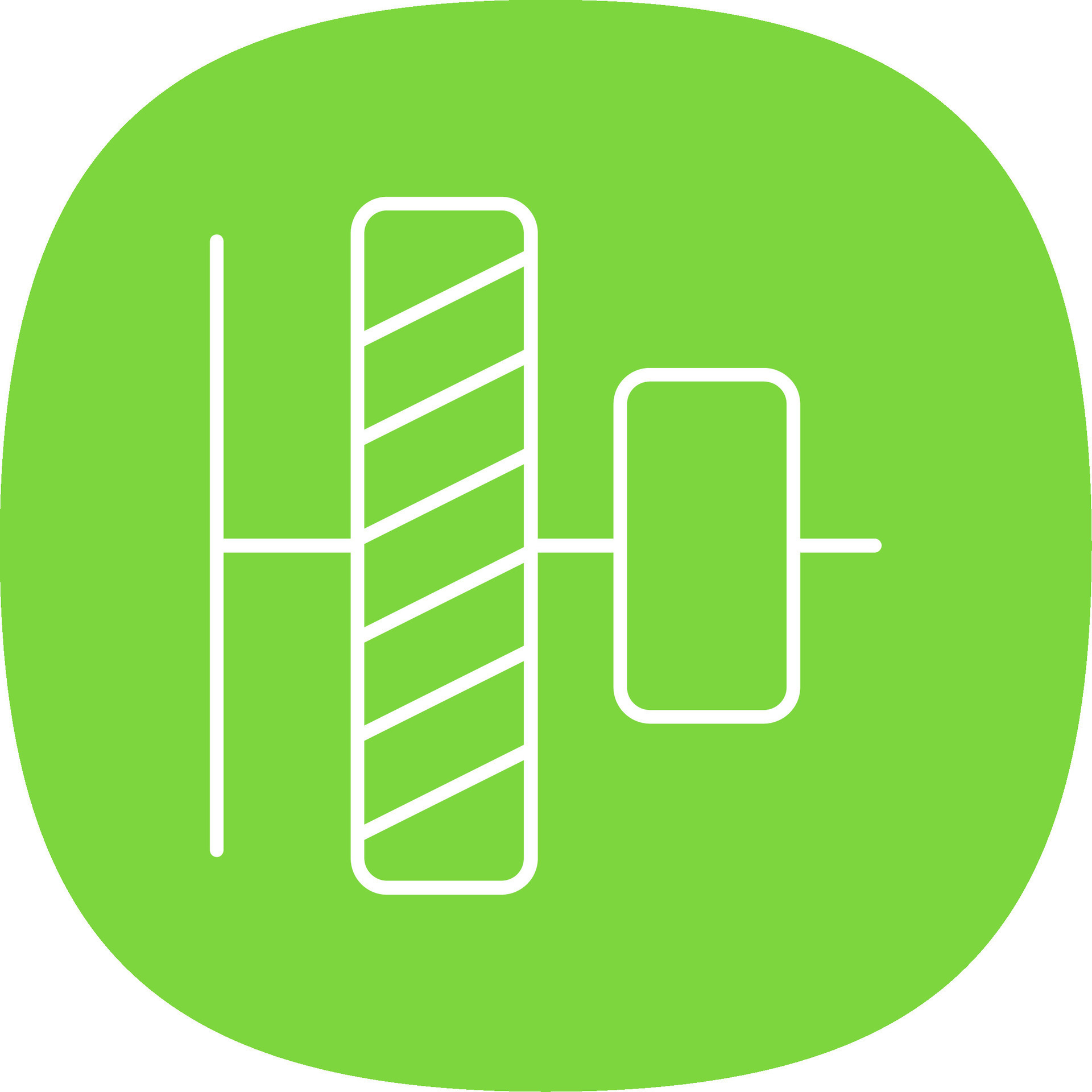 Vertical alignment Line Curve Icon 41282652 Vector Art at Vecteezy