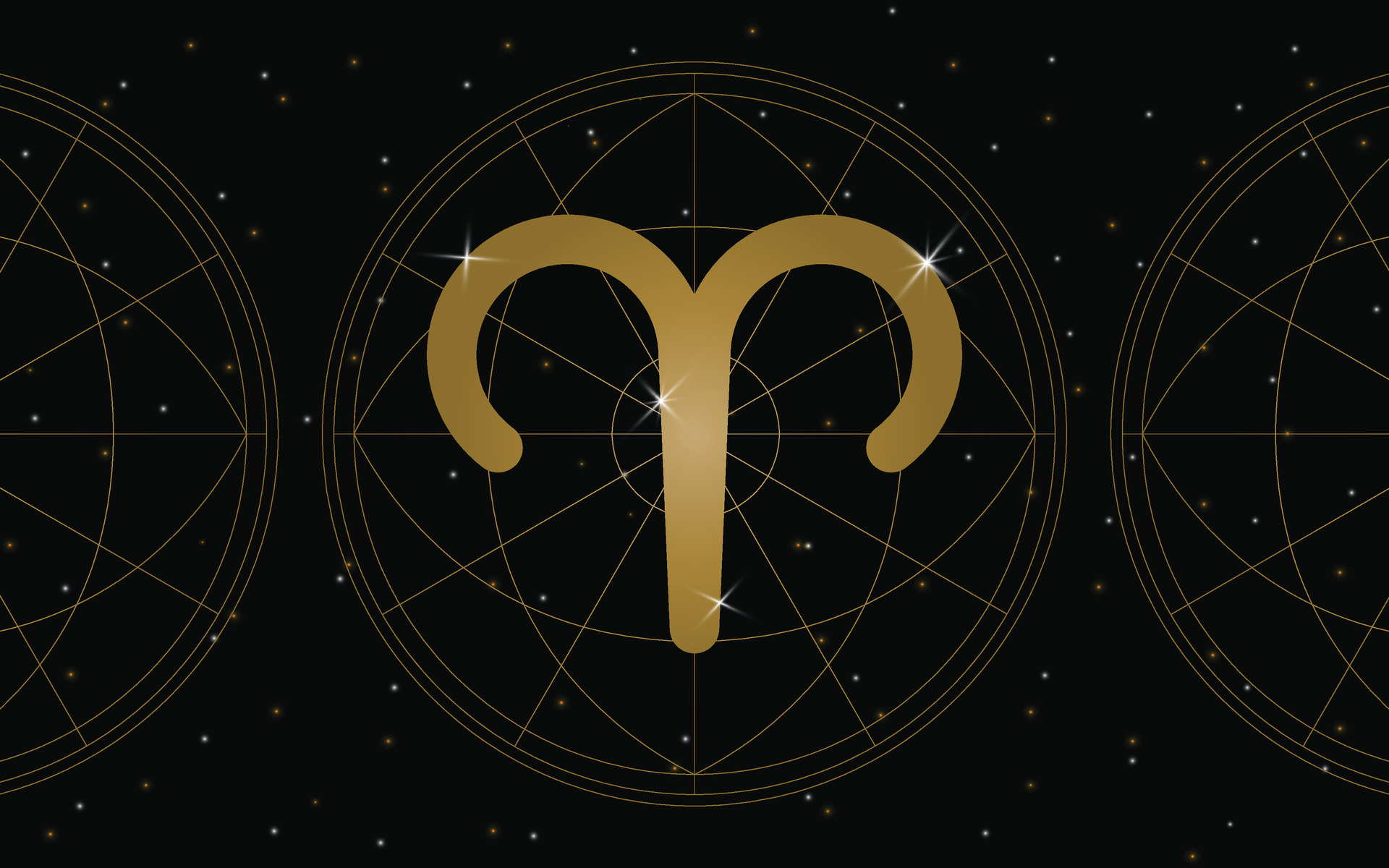 Aries Horoscope Symbol Astrology Icon Aries Is The First Astrological