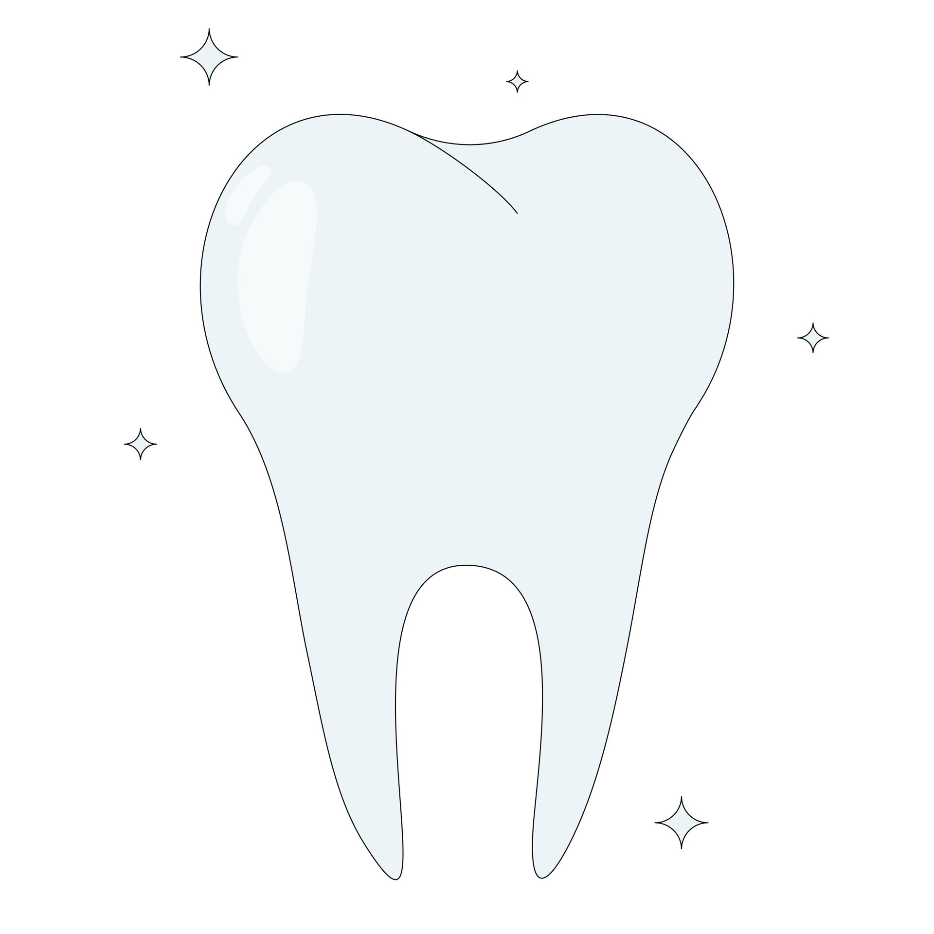 Tooth Vector Illustration 41286514 Vector Art At Vecteezy