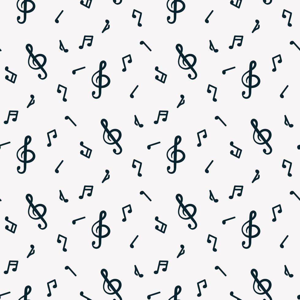 musical notes pattern 41286531 Vector Art at Vecteezy