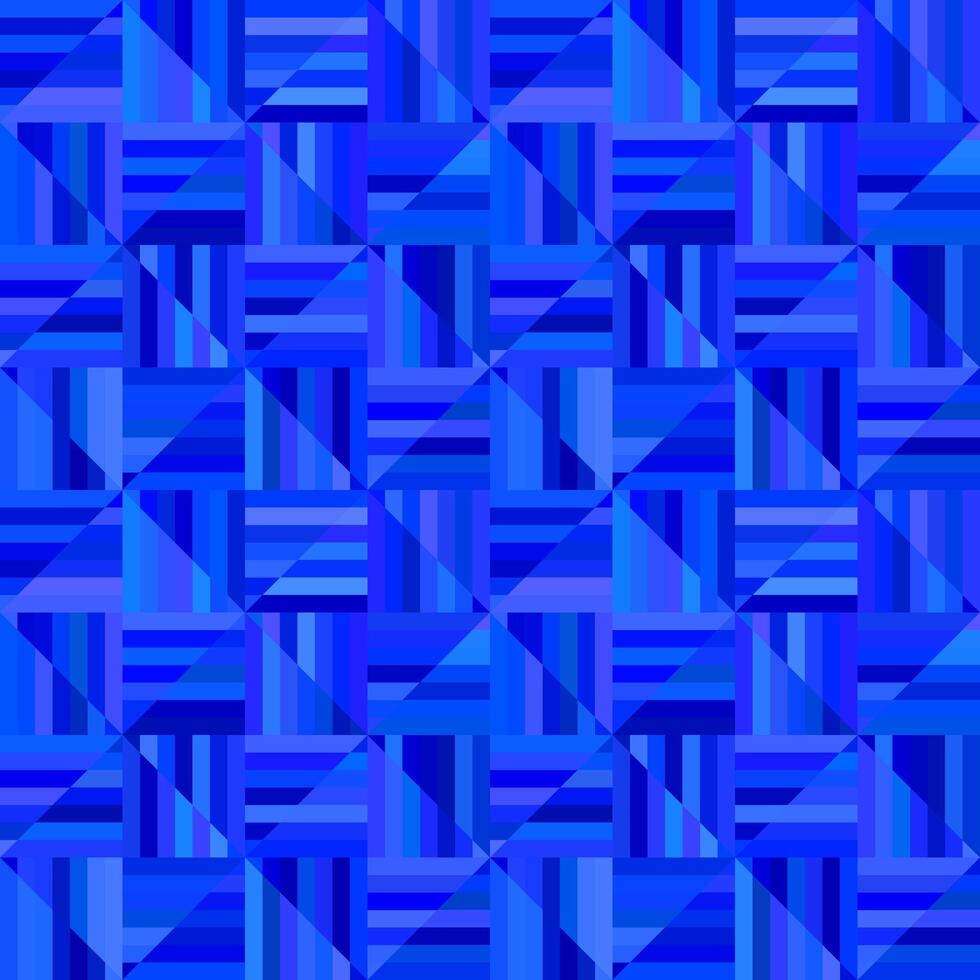 Blue Abstract Striped Square Tile Mosaic Pattern Background Repeatable Graphic Design 41300659