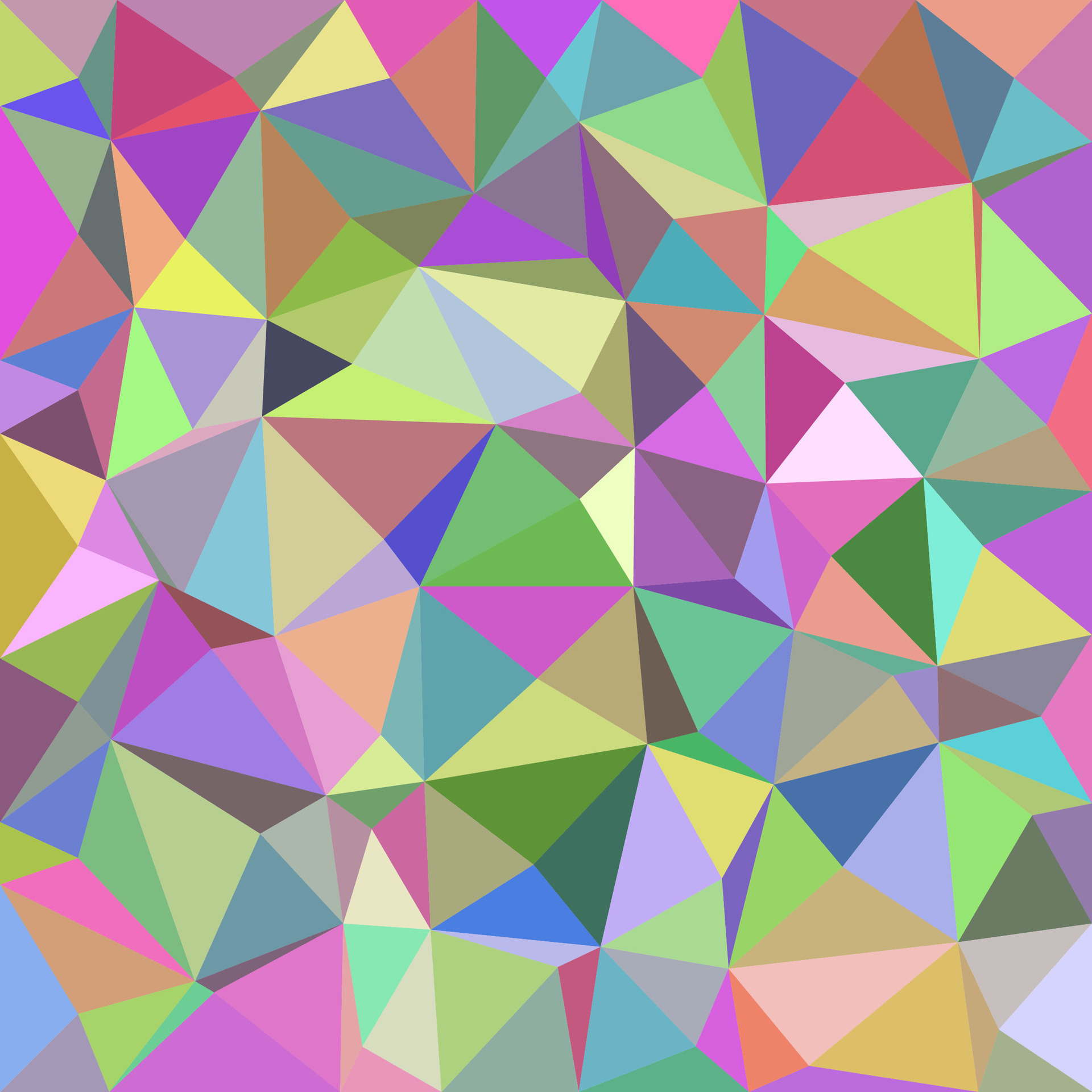 Geometrical Abstract Irregular Triangle Tiled Background Polygon