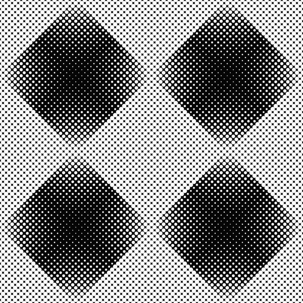 Geometrical Dot Pattern Background Abstract Black And White Vector