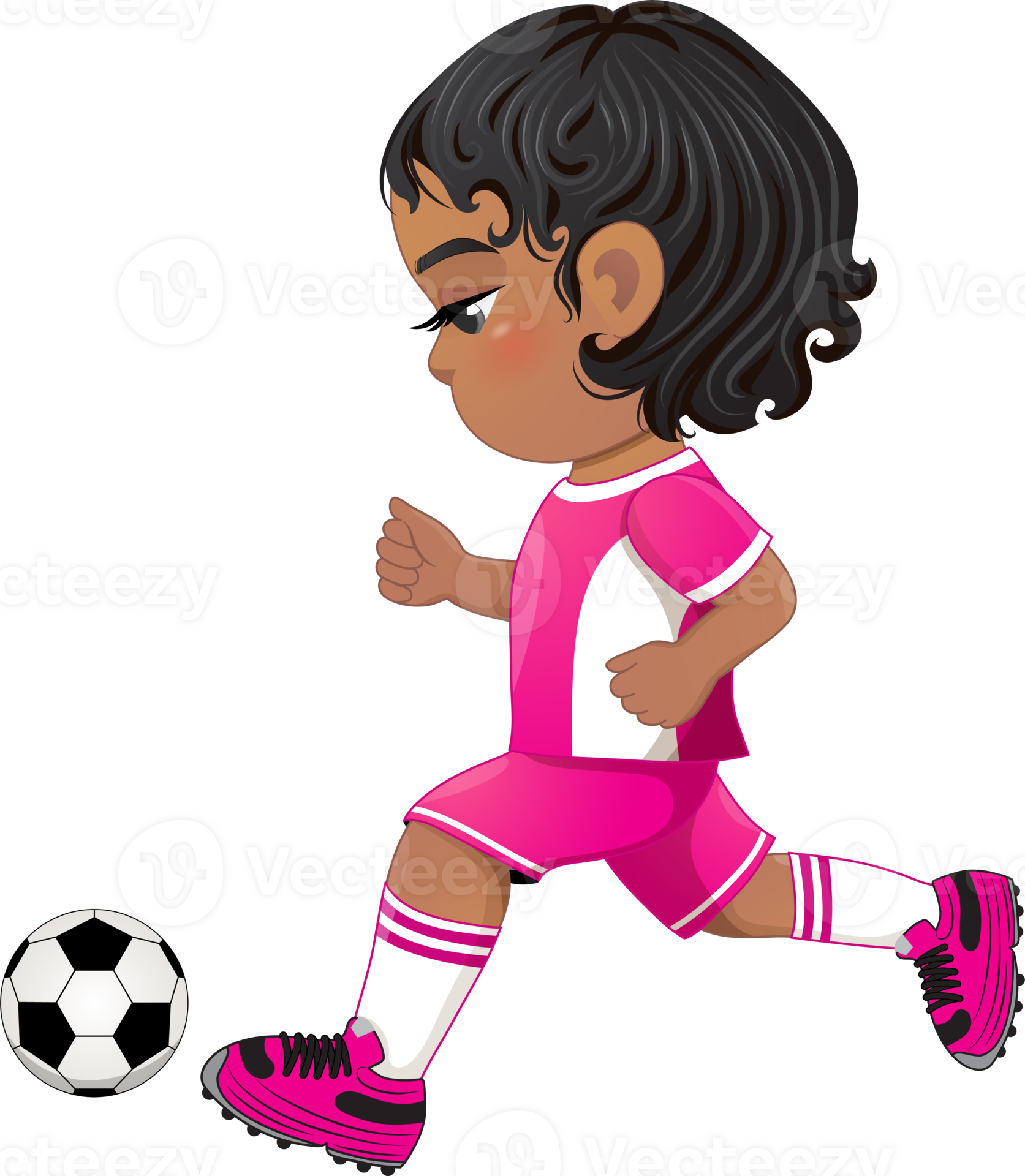 Soccer Player Girl International Uniform 41306691 Png