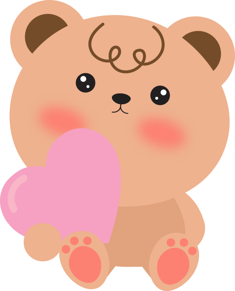 Cute Bear 41310115 Png