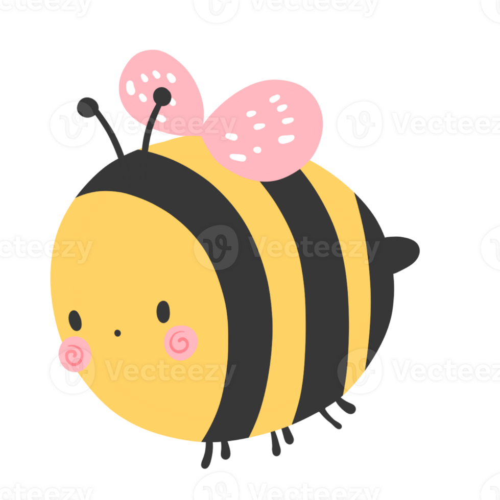 honey bee watercolor 41310985 PNG