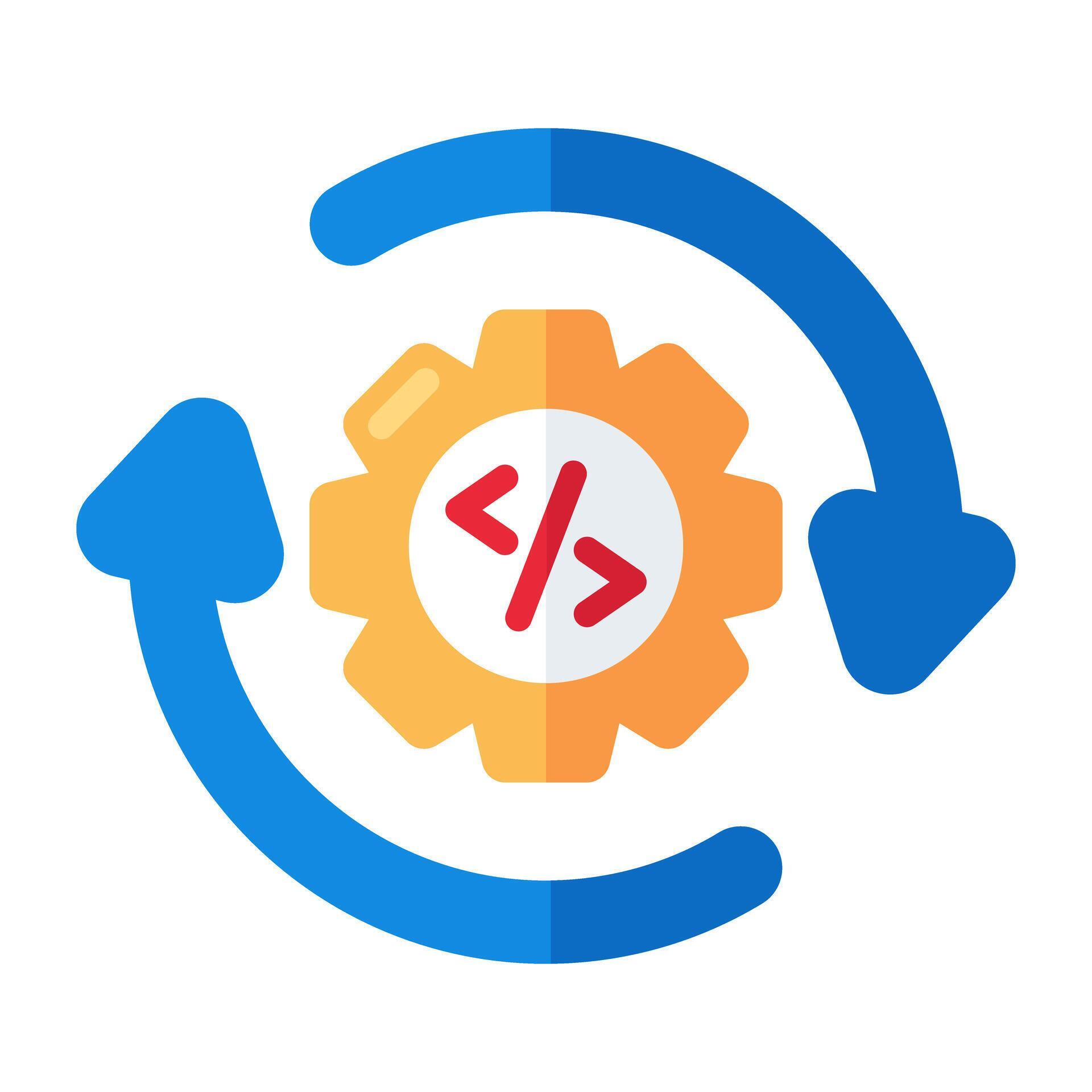 Editable design icon of coding update 41313299 Vector Art at Vecteezy