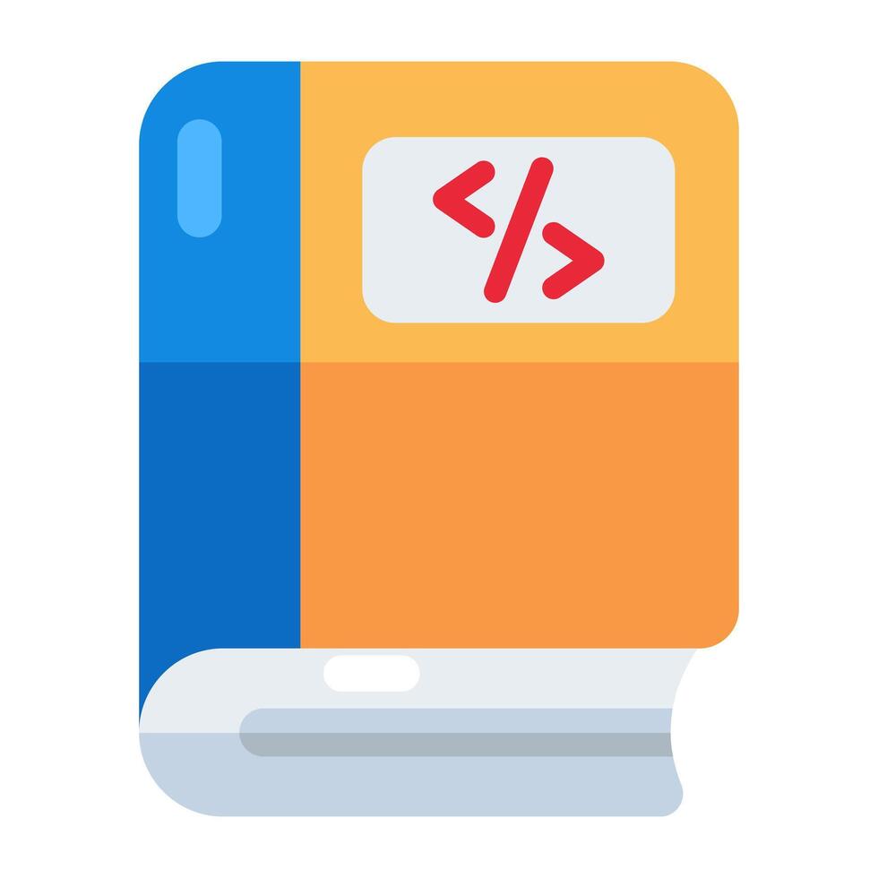 Unique design icon of programming book 41313547 Vector Art at Vecteezy