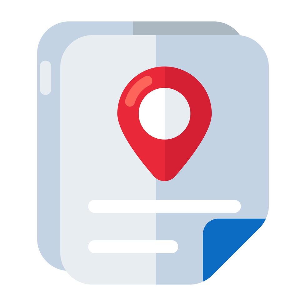 Vector design of document location 41313786 Vector Art at Vecteezy