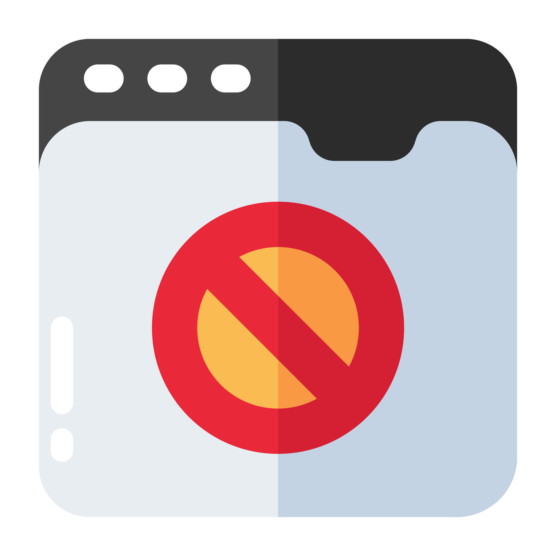 Editable design icon of block website 41314471 Vector Art at Vecteezy