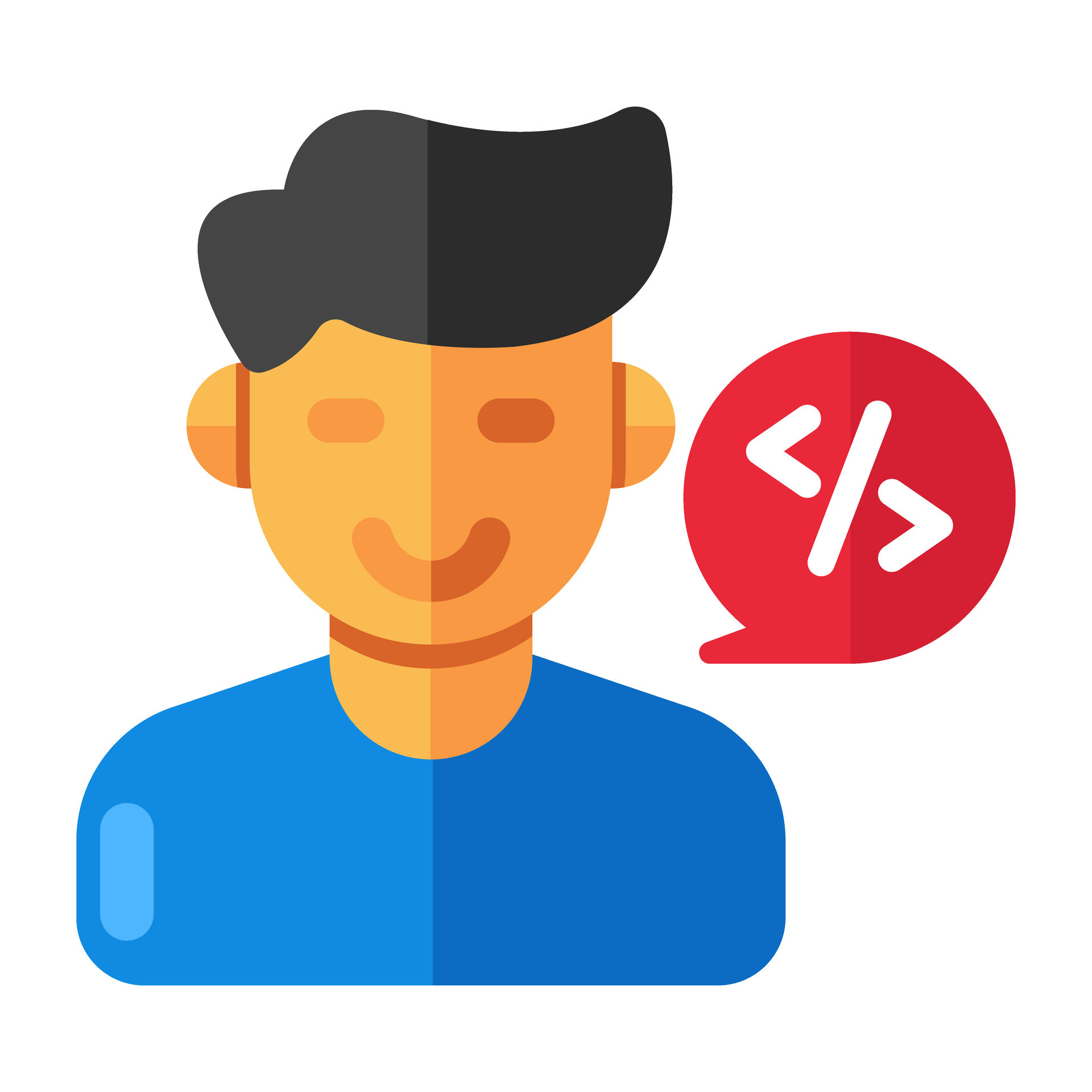 A creative design icon of programmer 41315025 Vector Art at Vecteezy