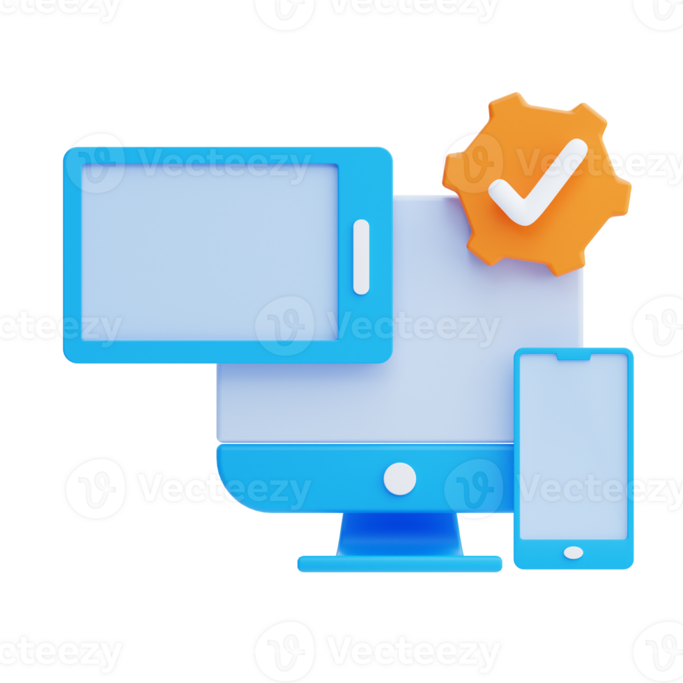 3D Responsive icon on transparent background 41317474 PNG 3D Responsive icon on transparent background 41317474 PNG