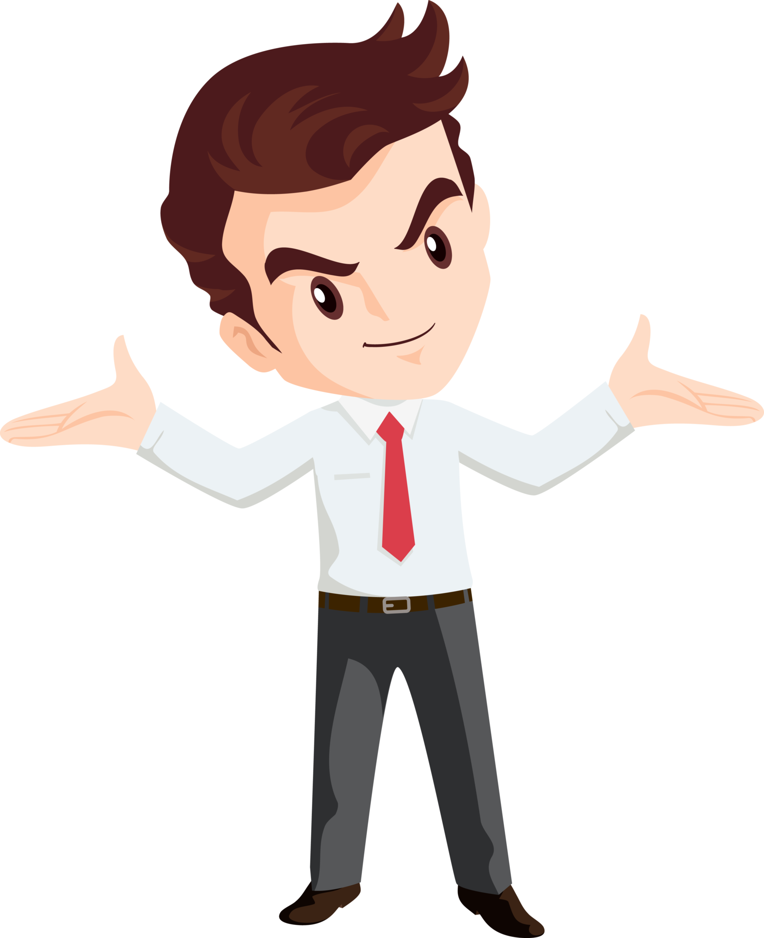 smart business man character 41317926 PNG