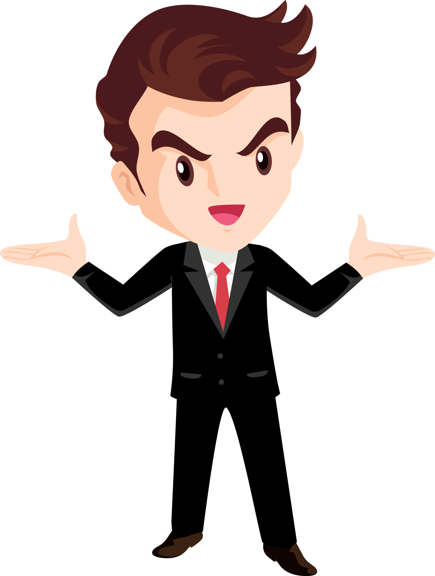 smart business man character 41317933 PNG