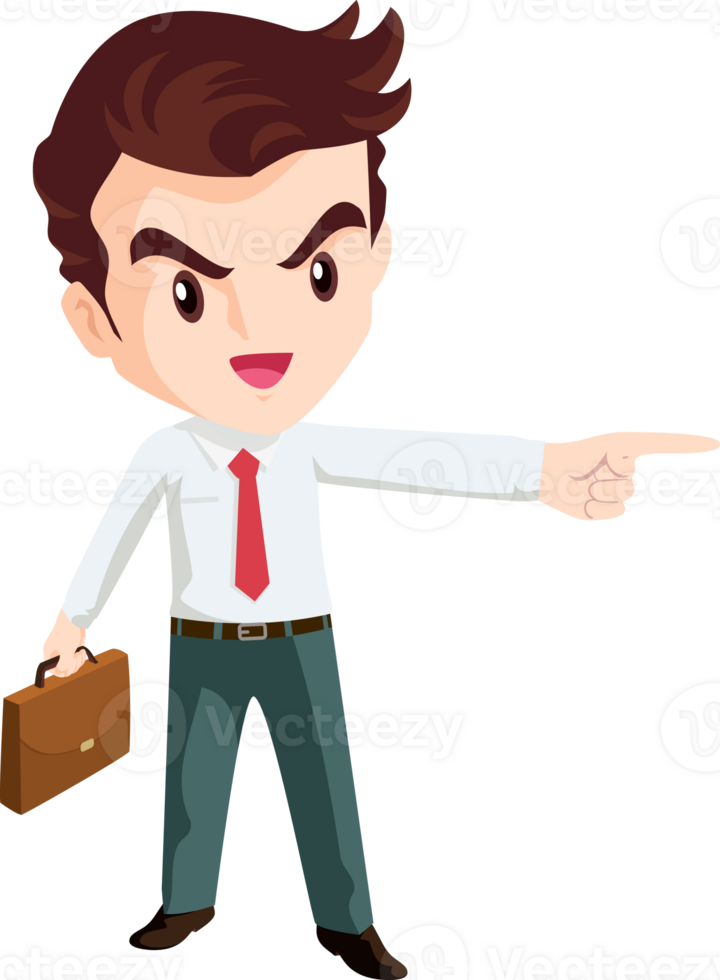 smart business man character 41318002 PNG