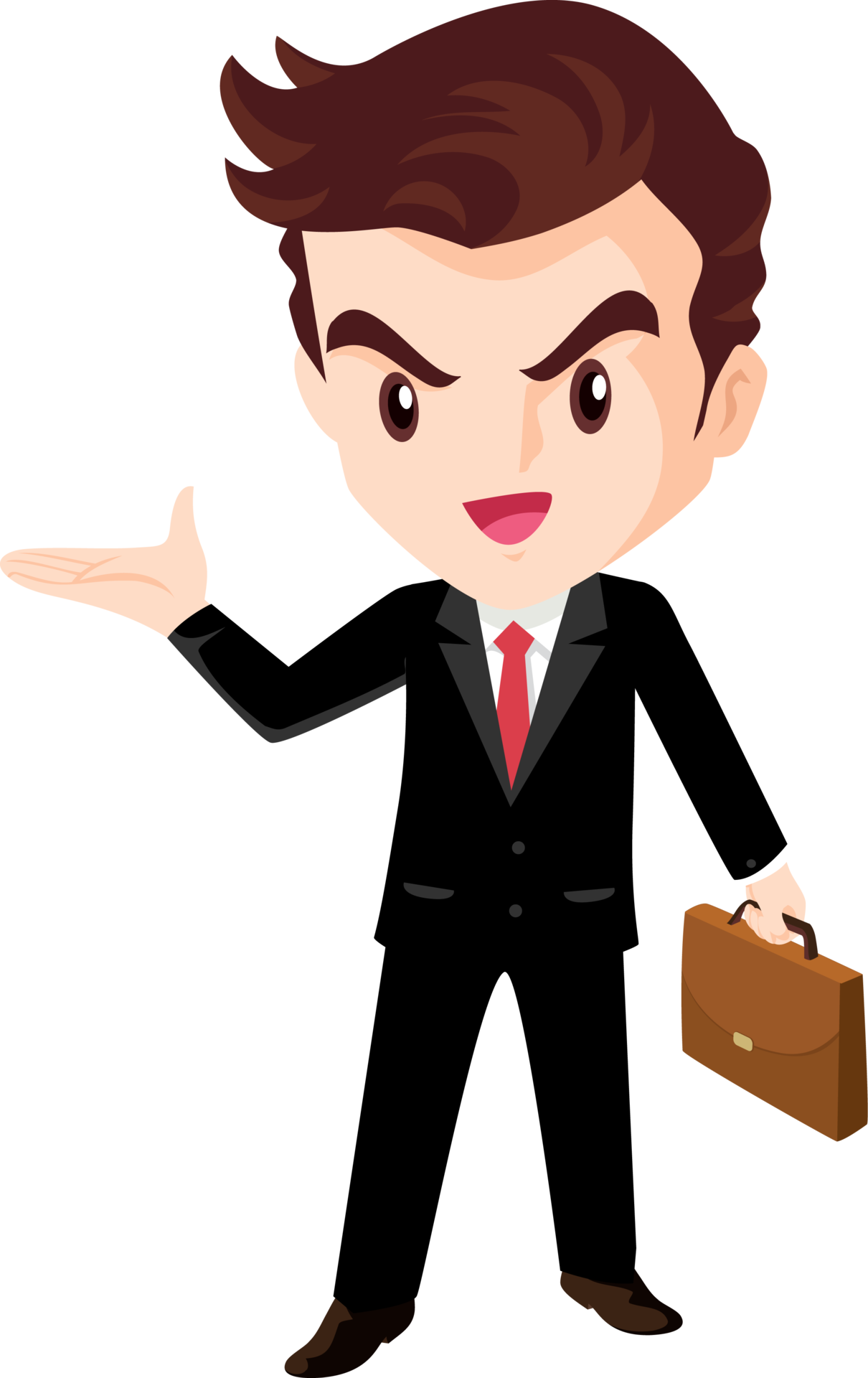 smart business man character 41318101 PNG