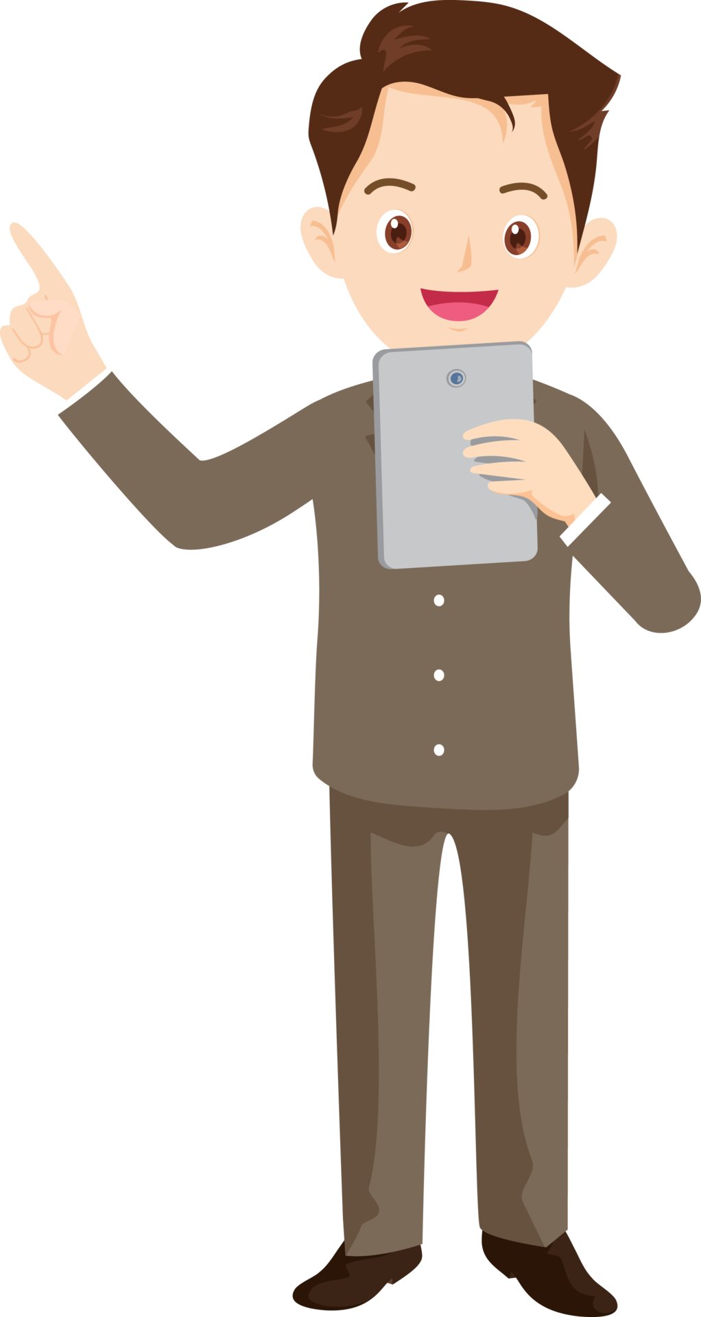 smart business man standing character 41318138 PNG