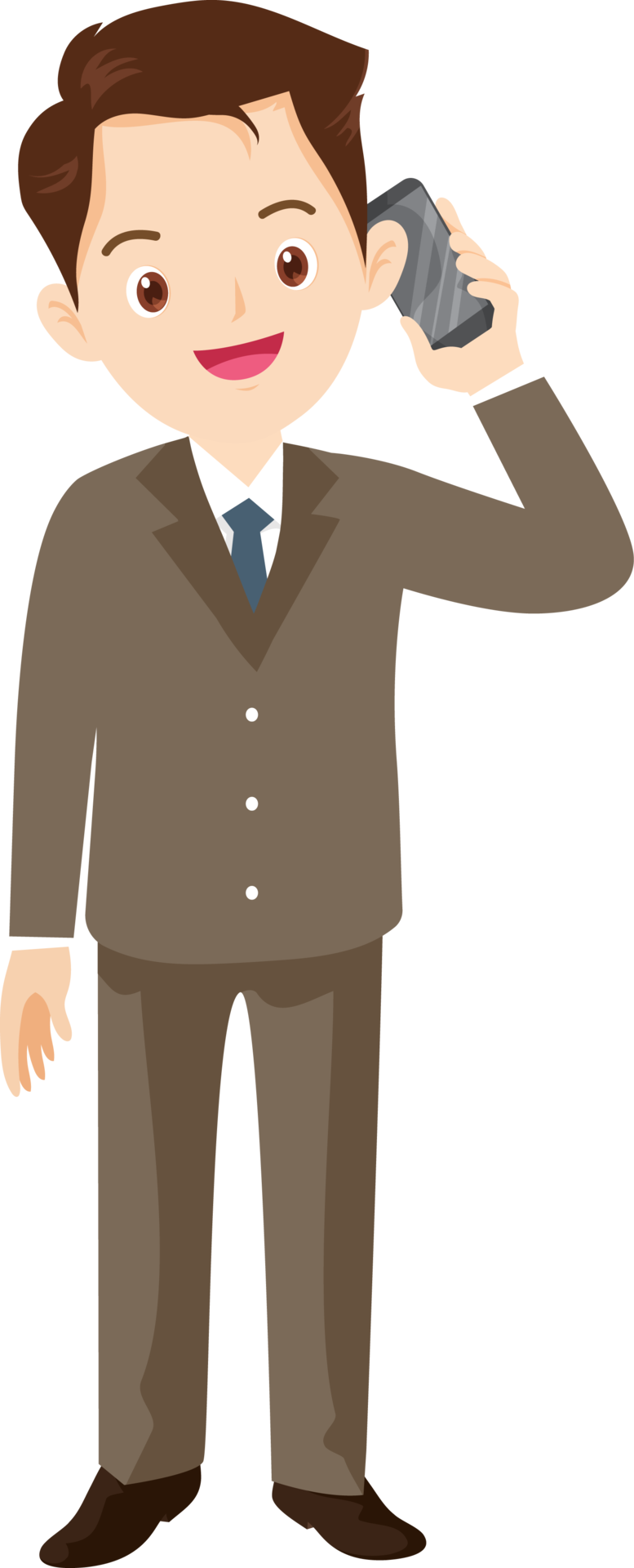 smart business man standing character 41318155 PNG