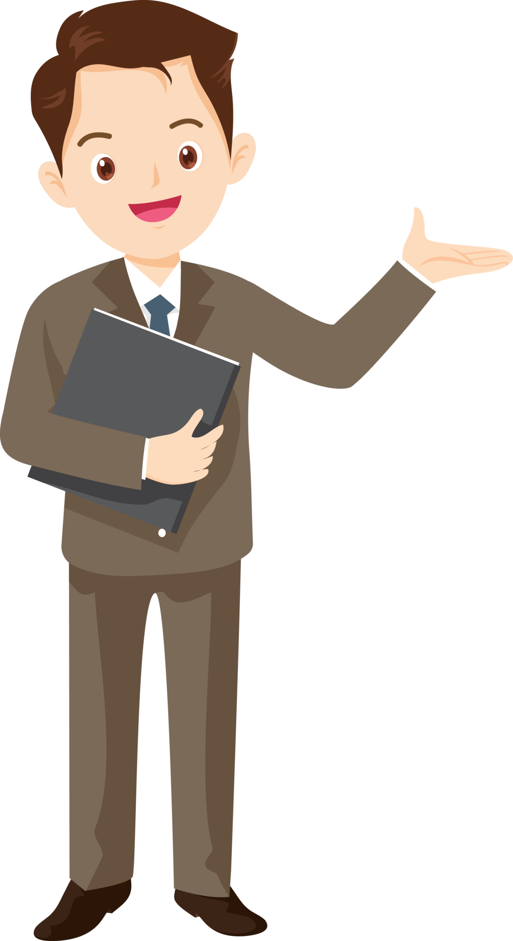 smart business man standing character 41318167 PNG