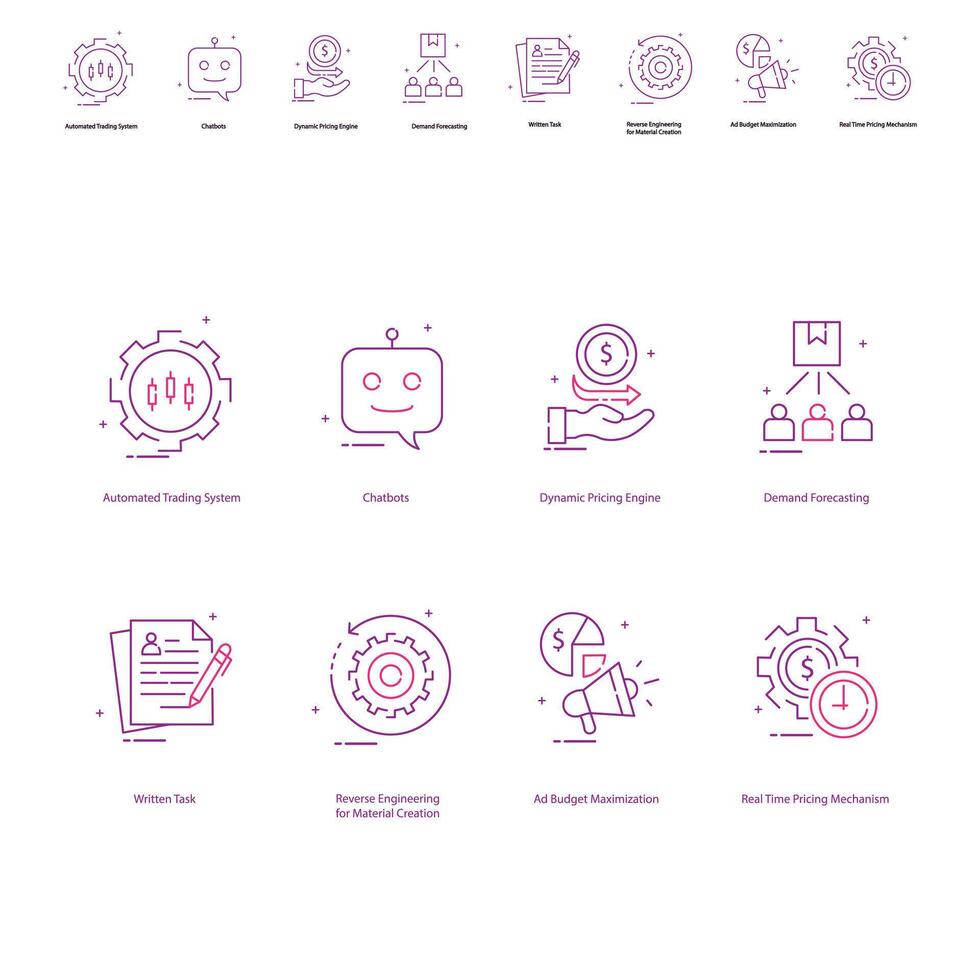 Generative AI Graphic Vector Icons Redefining Creativity in Technology ...