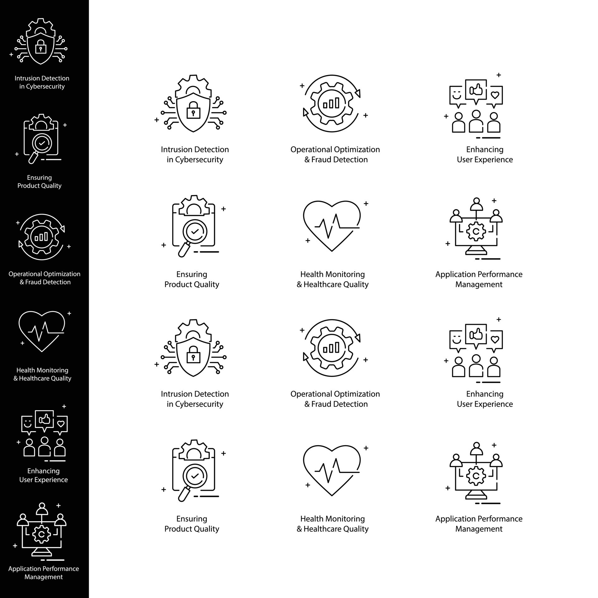 AI Powered Anomaly Detection Vector Icons Safeguarding Your Systems ...